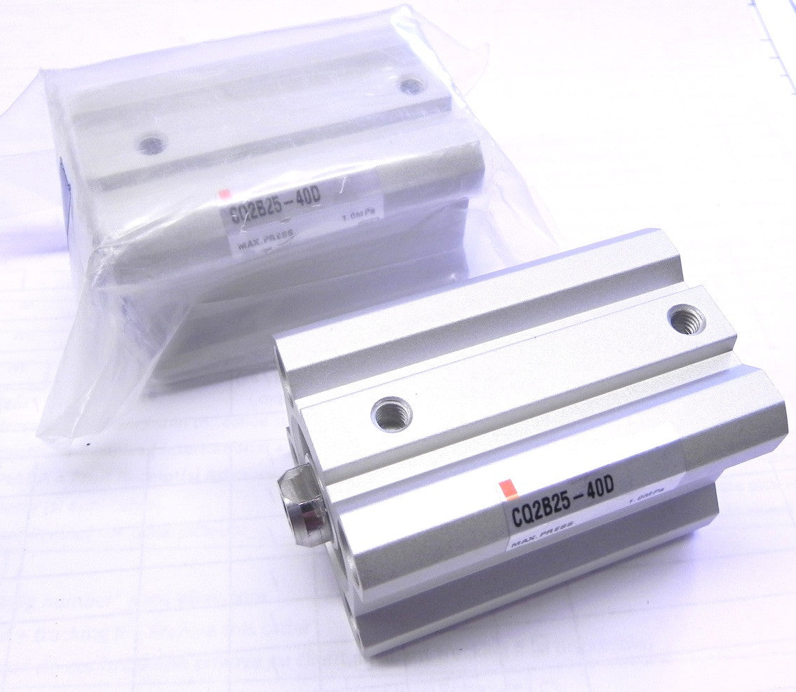 SMC Compact Air Cylinder CQ2B25-40D (2) – Advance Operations