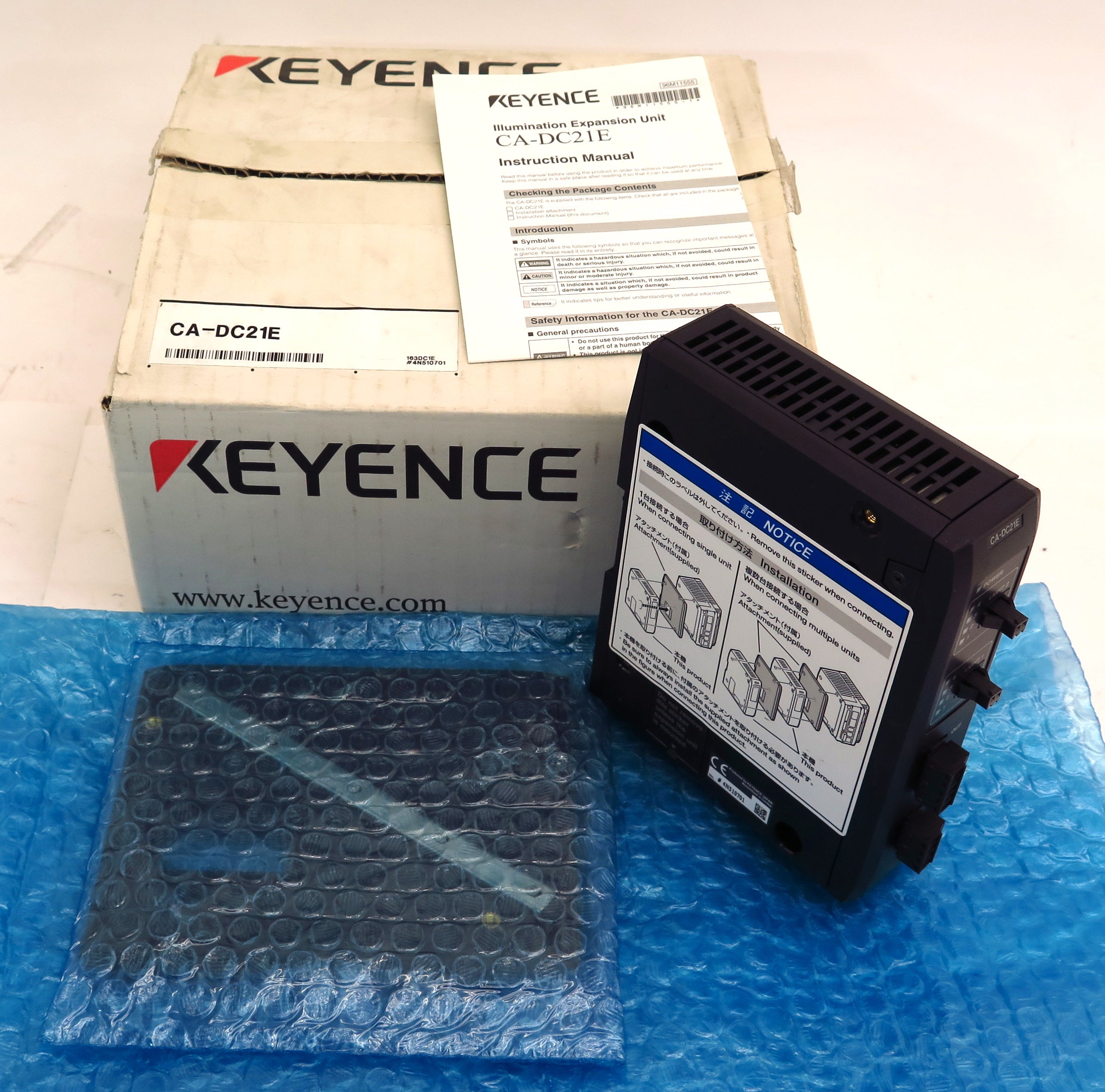 Keyence CA-DC21E LED Illumination Controller Expansion Unit – Advance Operations