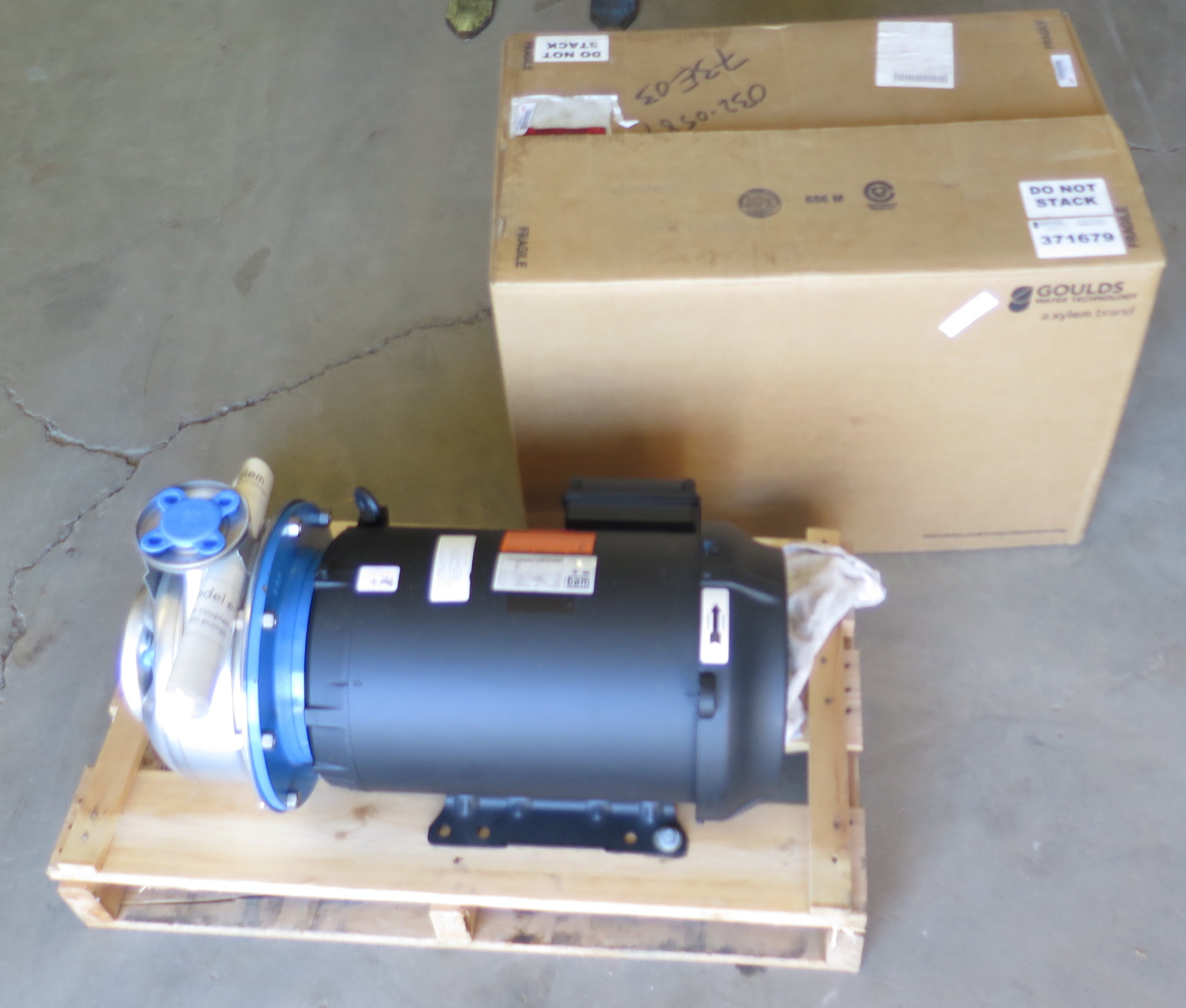 Goulds 01SH10A20T3H4 E-SH END Suction Pump IMP.DIA.:9.638 – Advance ...