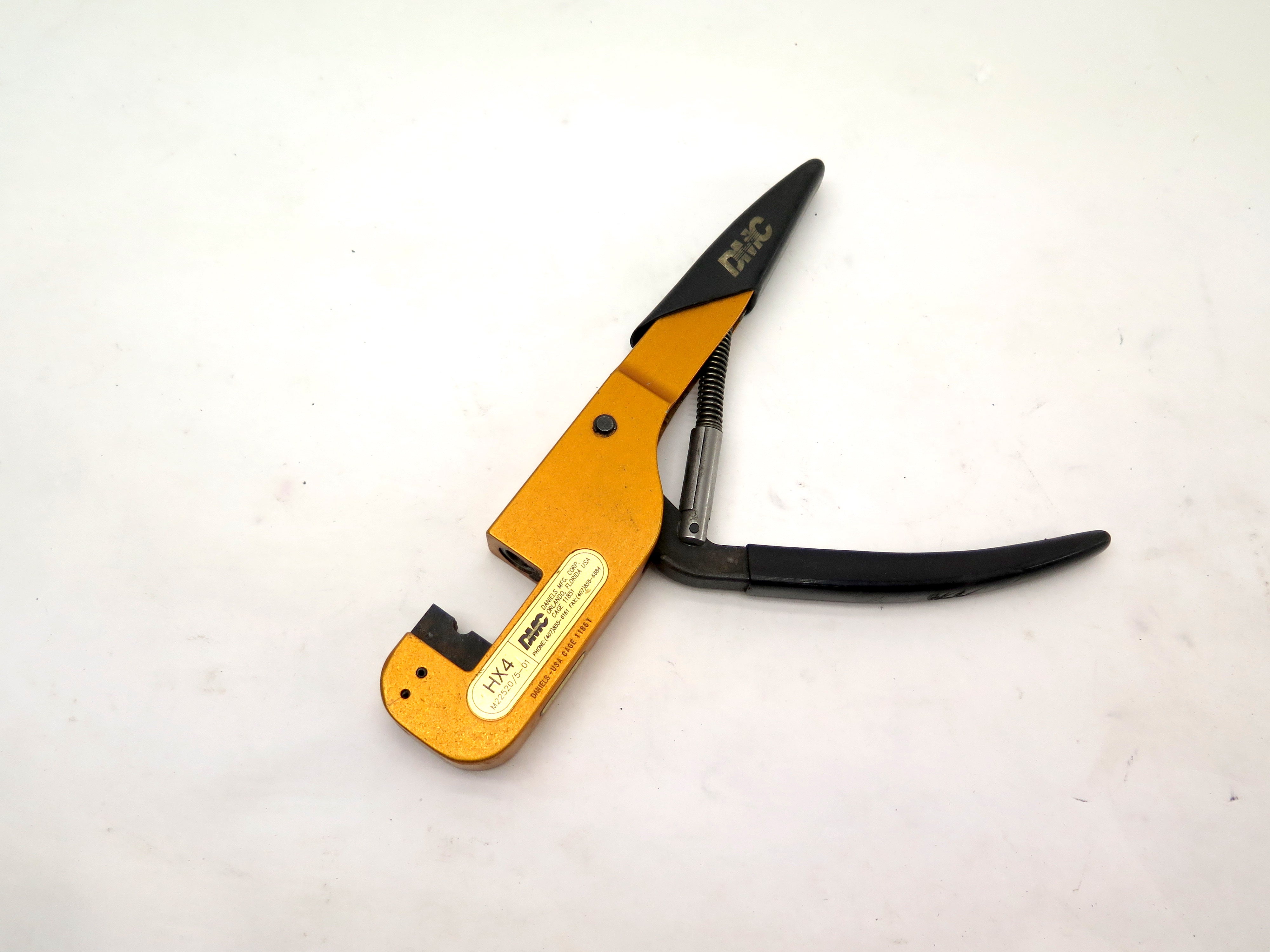 Daniels Manufacturing Corp HX4 M22520/5-01 Crimp Tool – Advance Operations