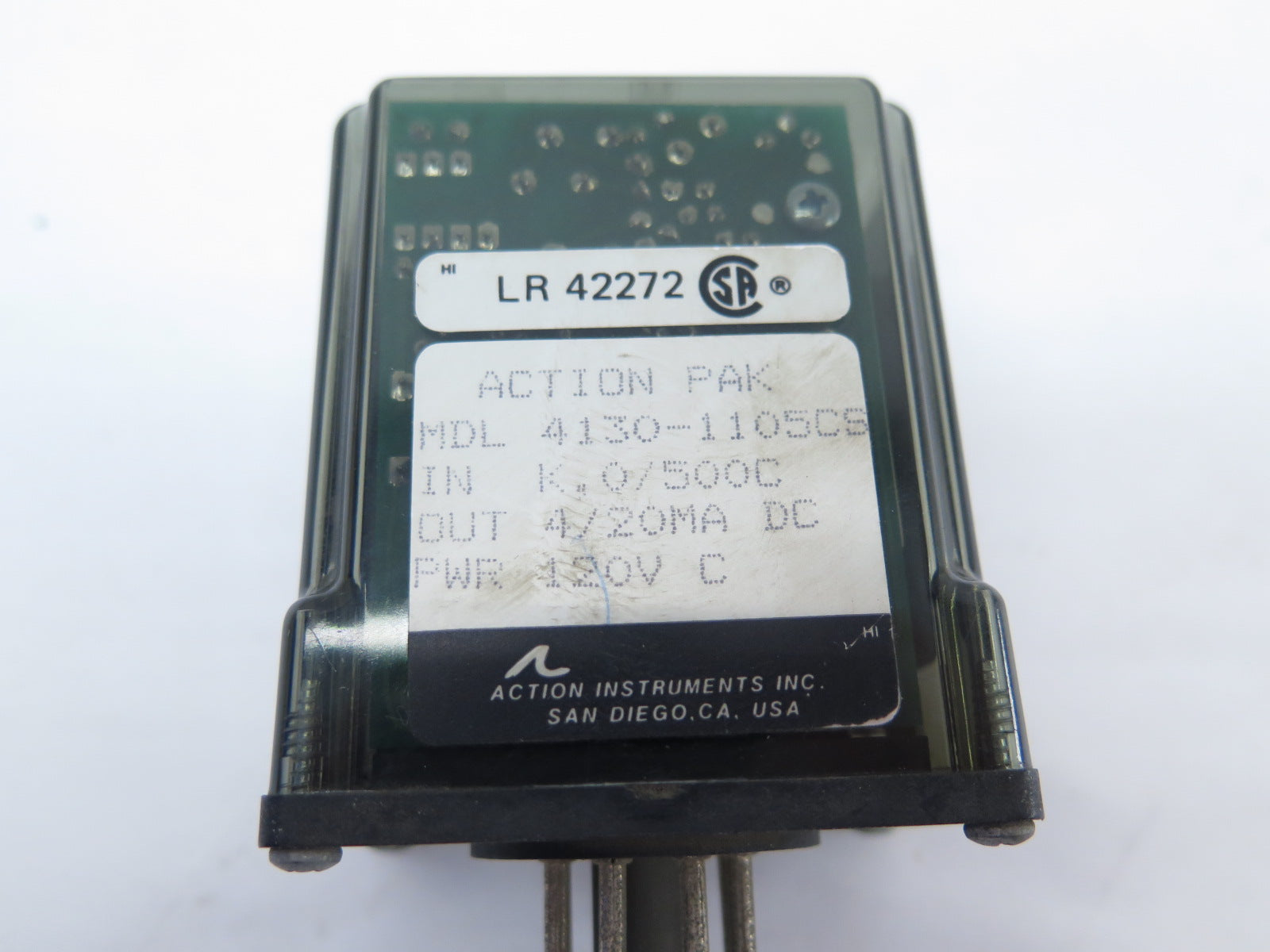 Action Pak 4130-1105CS Frequency Input Signal Conditioner – Advance ...