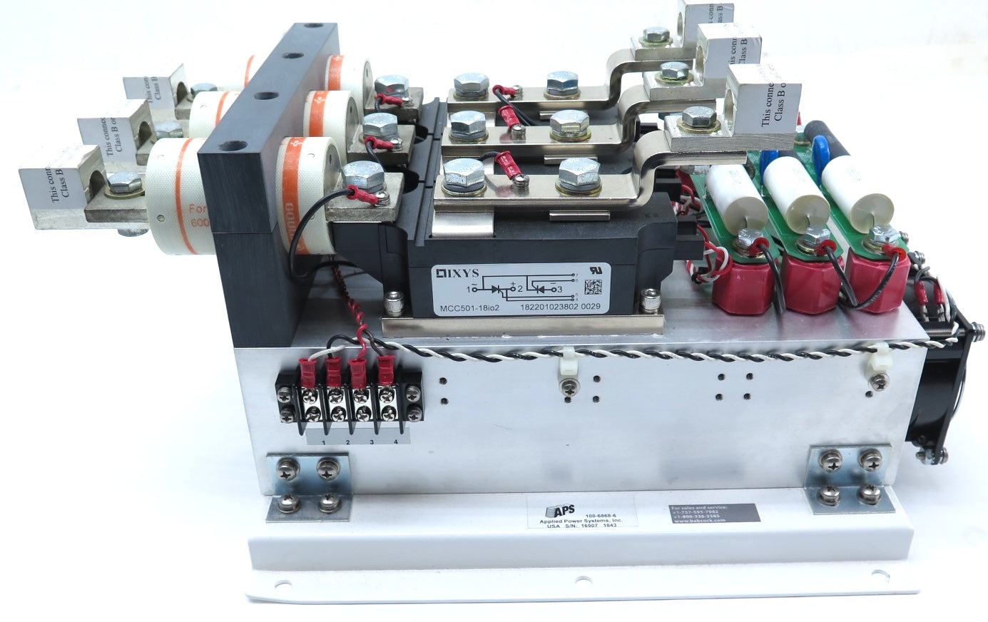 Applied Power Systems 100-6868-6 / CAP-AC2-4C20 Voltage Controller ...