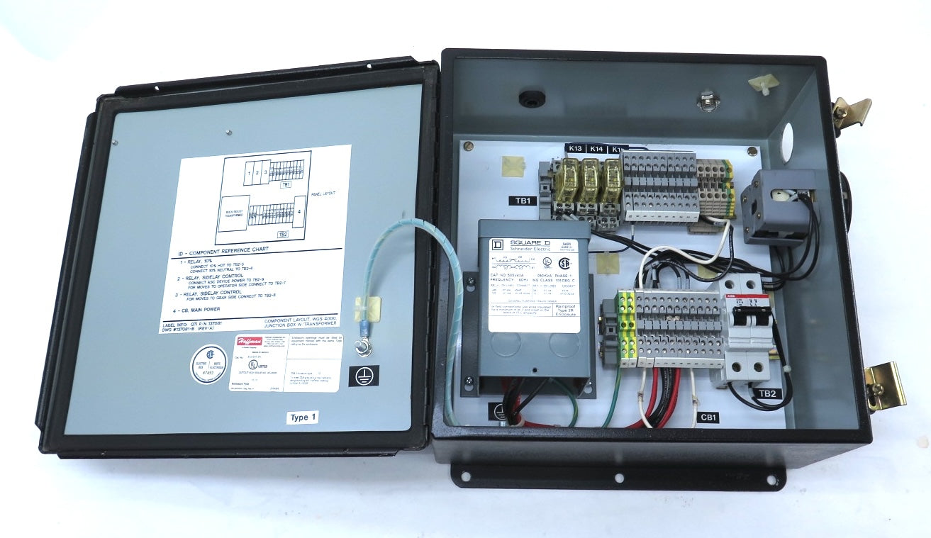 Quadtech WGS 4000 Component Junction Box W/Transformer – Advance Operations