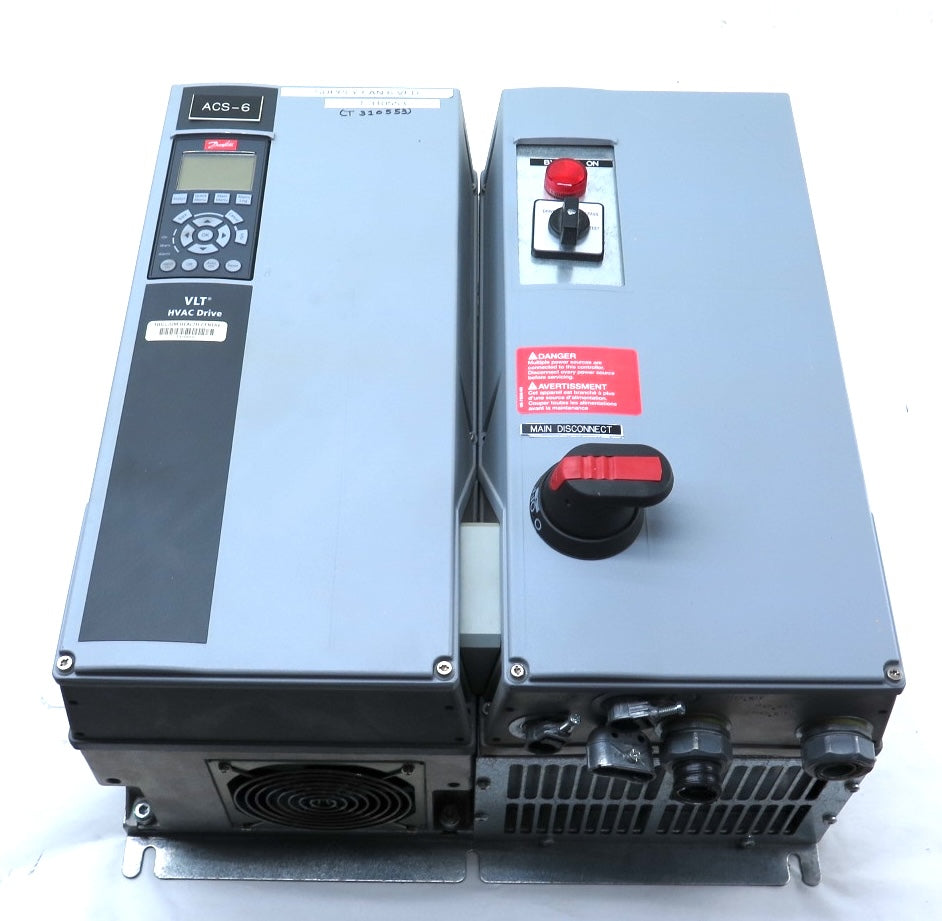 Danfoss 131H9816 / 174Z1936 AC Drive & Bypass 25Hp - 18.5kW – Advance ...
