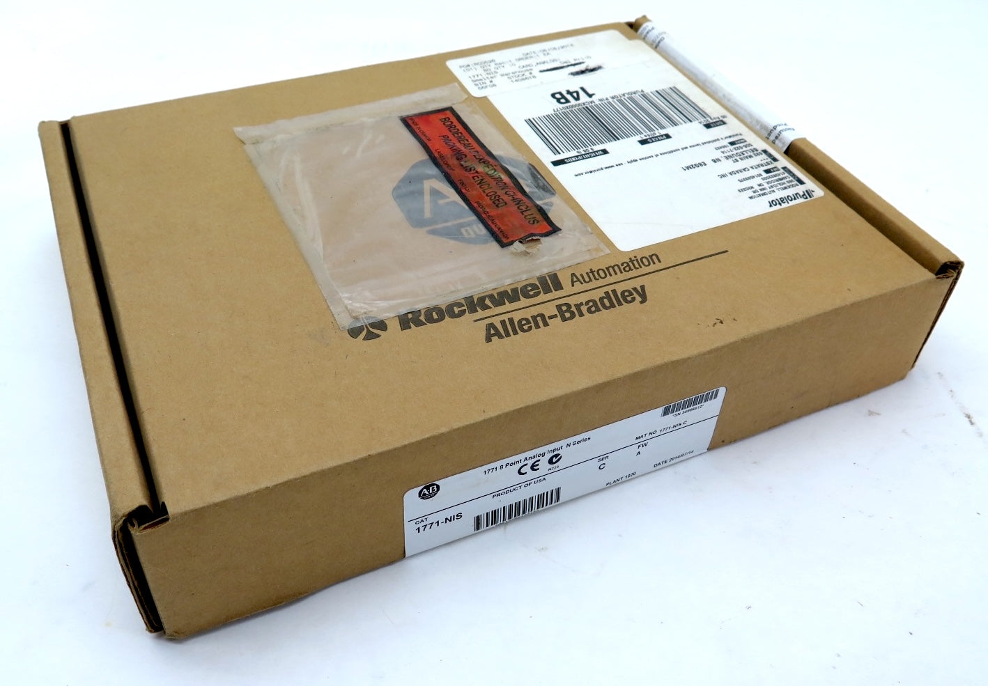 Allen-Bradley 1771-NIS High Resolution Isolated Analog Input Module SE ...