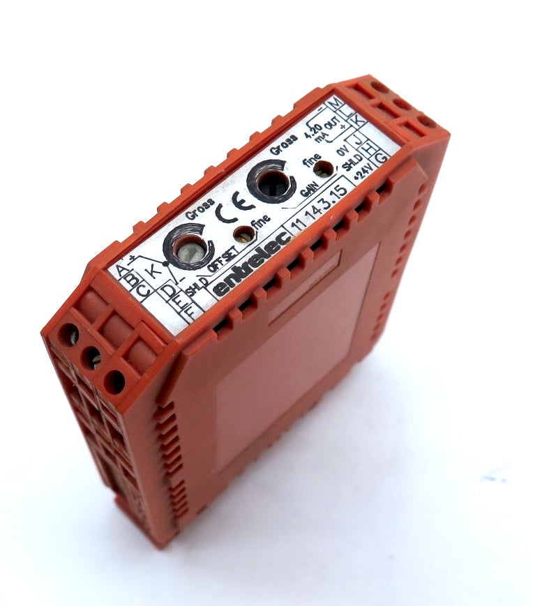 Entrelec 11 143.15 Control Module – Advance Operations