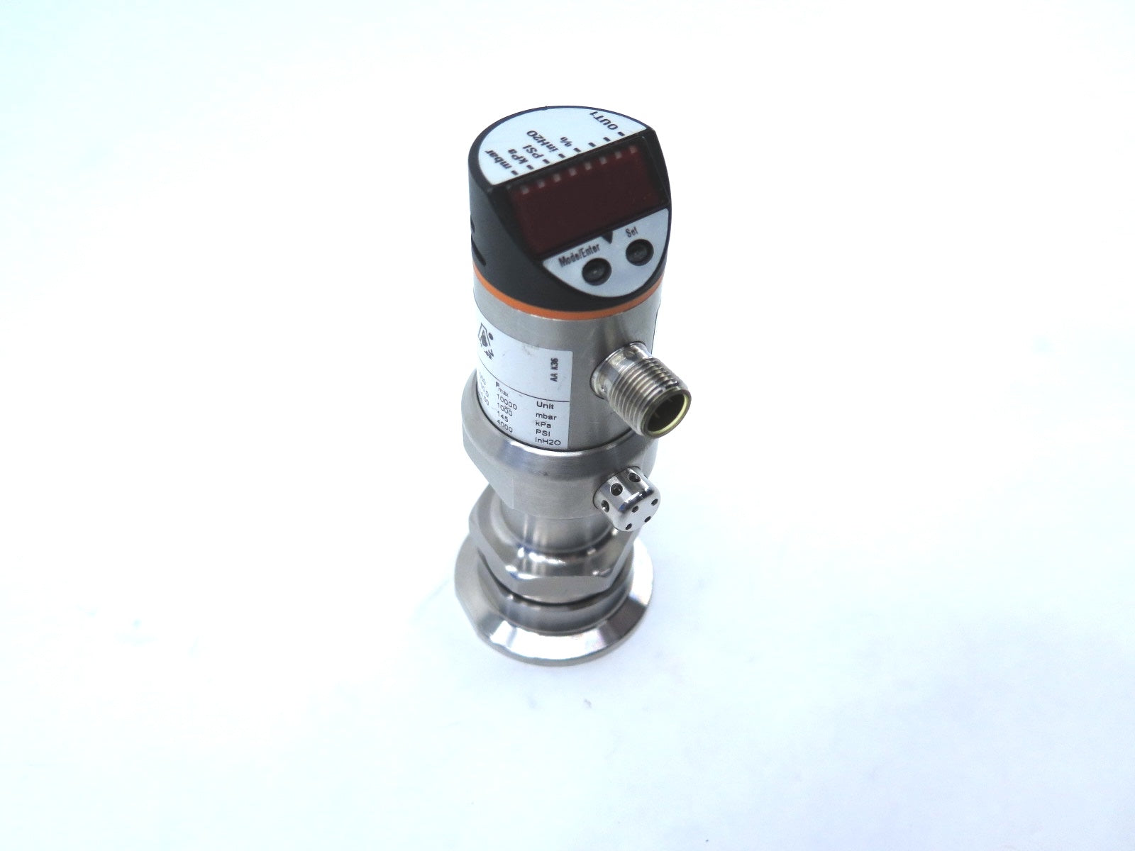 IFM PI2099 Front Flush Pressure Sensor With Display | Advance Operations