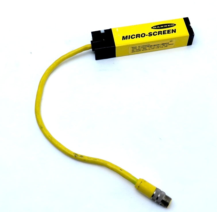 Banner USE424YP2 Safety Light Curtain Micro Screen – Advance Operations