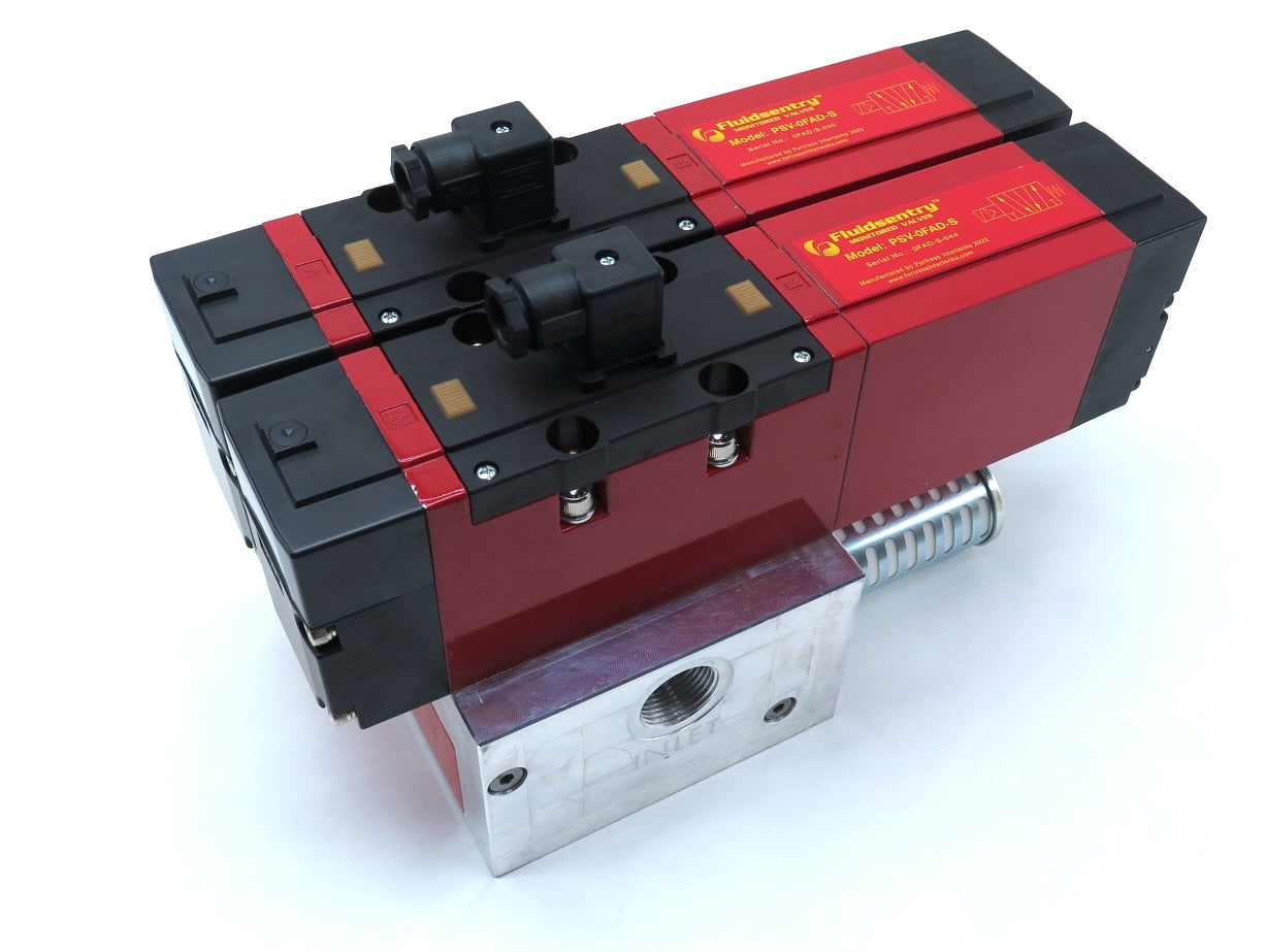 FluidSentry PSV-0FAD-2-G100-MP0 Monitored Pneumatic Valves & Ported Ma ...