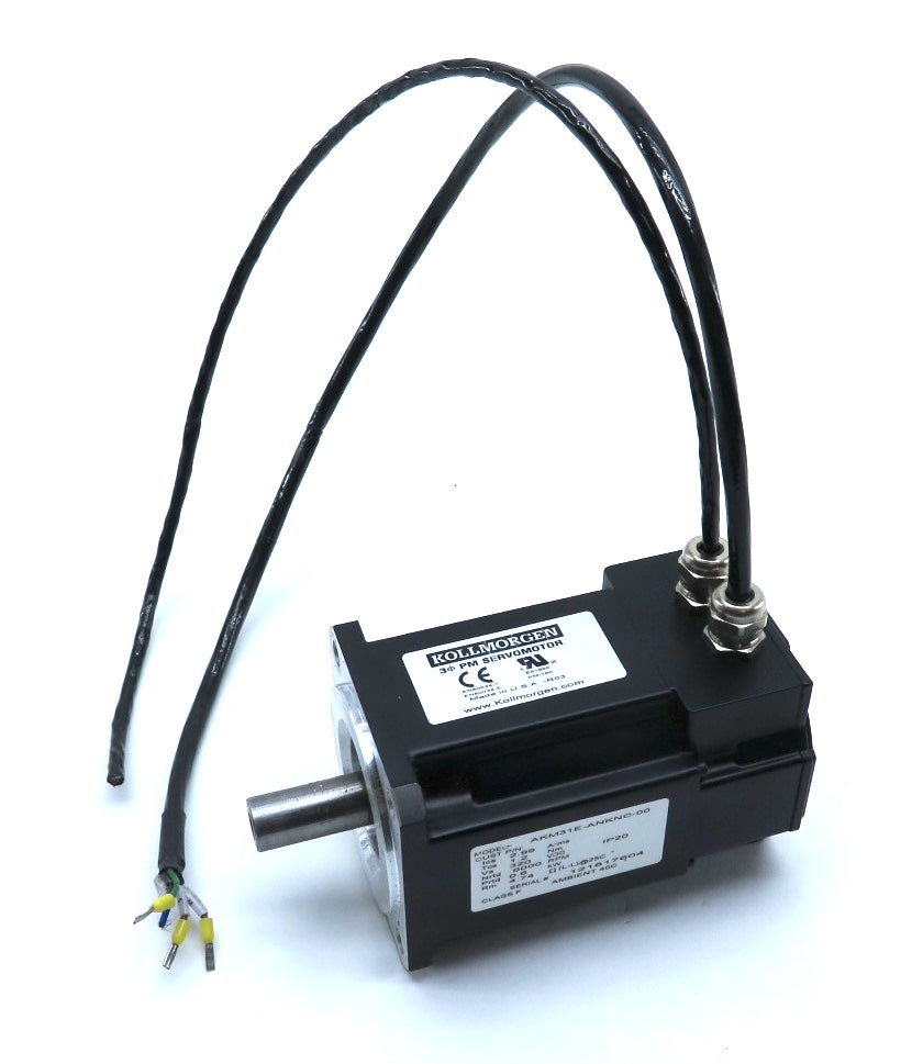 Kollmorgen AKM31E-ANKNC-00 Servo Motor 320VDC 6000Rpm 0.6kW – Advance ...