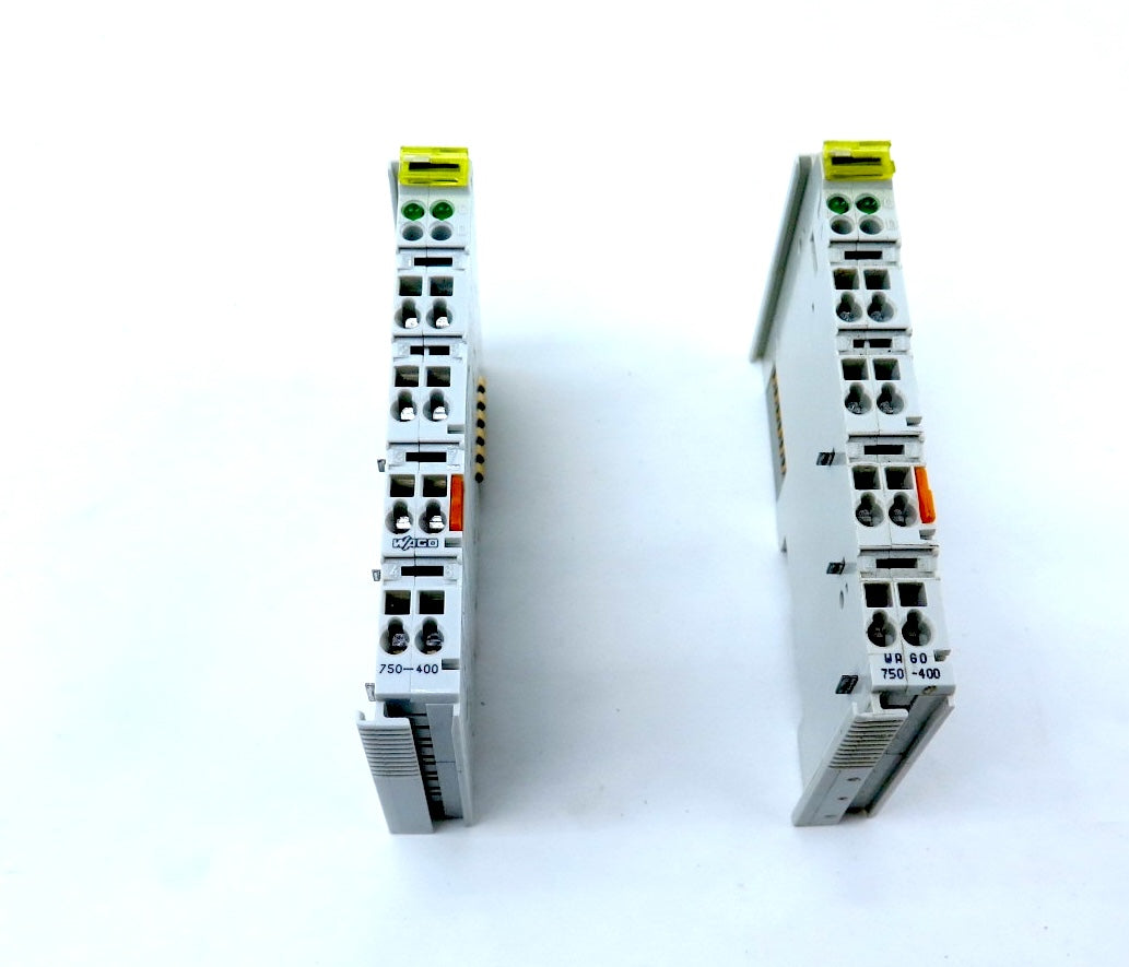Wago 750-400 Digital Input Module PLC LOT OF 2 – Advance Operations