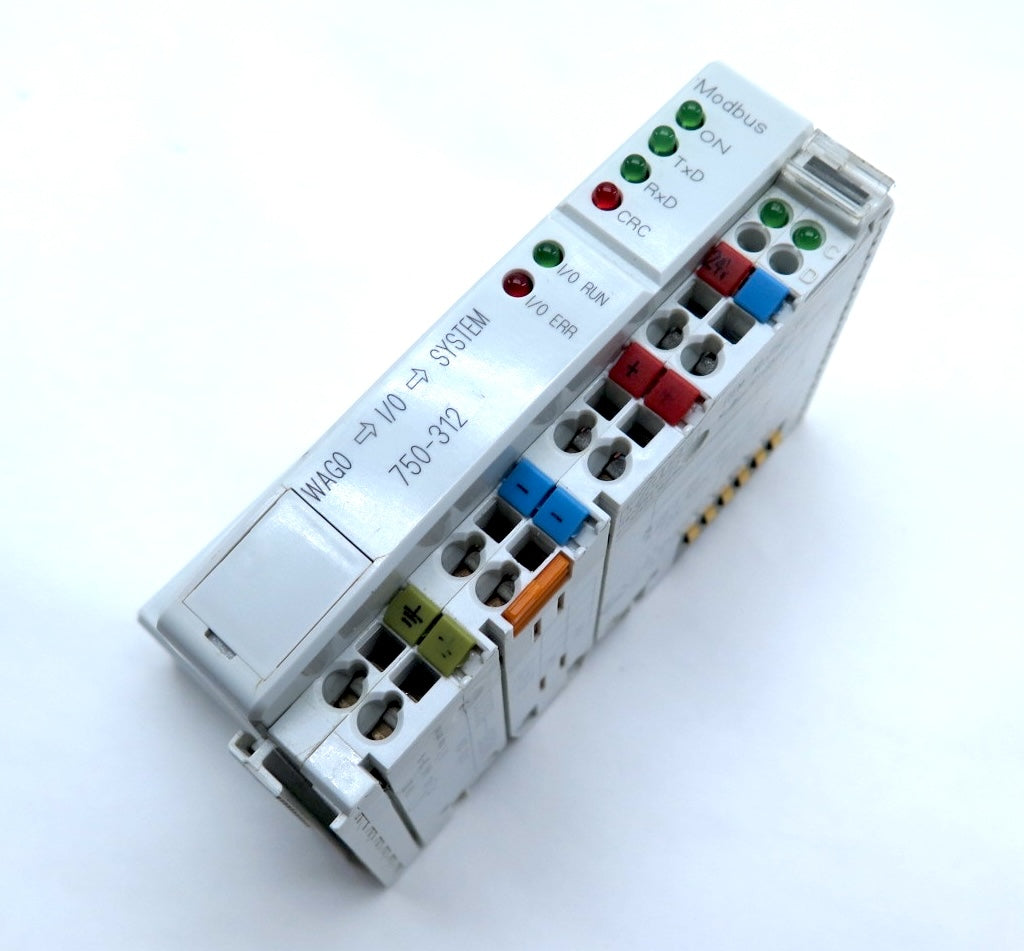Wago 750-312 ModBus / RS485 / 150-19200Bd PLC Module | Advance Operations