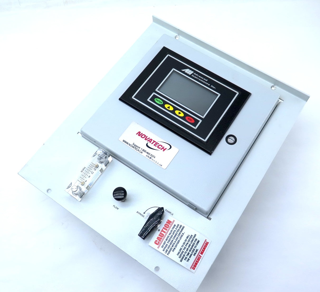 Advance Instruments GPR-1600 PPM O2 Analyzer – Advance Operations