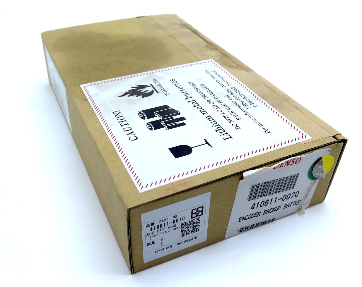 Applied Motion / Denso 410611-0070 Encoder Backup Battery SEALED ...