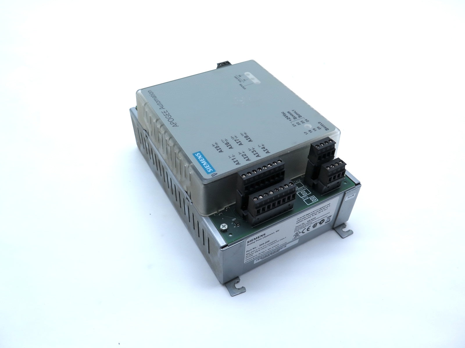 Siemens Apogee Automation 549-209 Analog Point eXpansion 8AI – Advance ...
