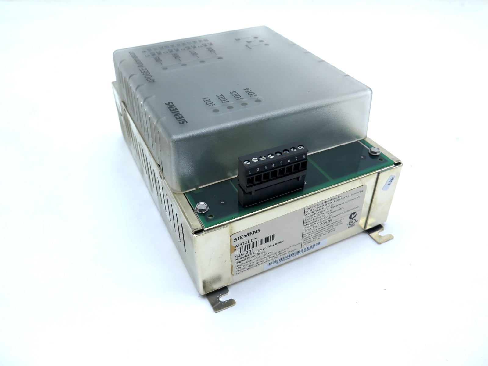 Siemens Apogee Automation 549 201 Modular Equipment Controller ...