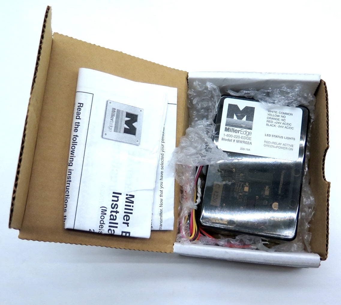 Miller Edge MWR02A Sensing Edge Wireless Signal Transmitter – Advance ...