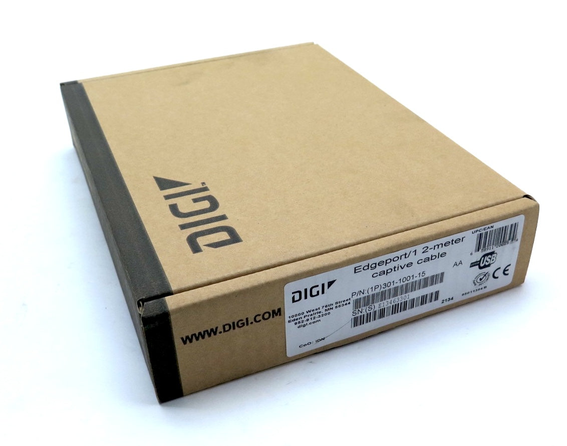 Digi Edgeport/1 2-Meter Captive Cable (1P) 301-1001-15 – Advance Operations