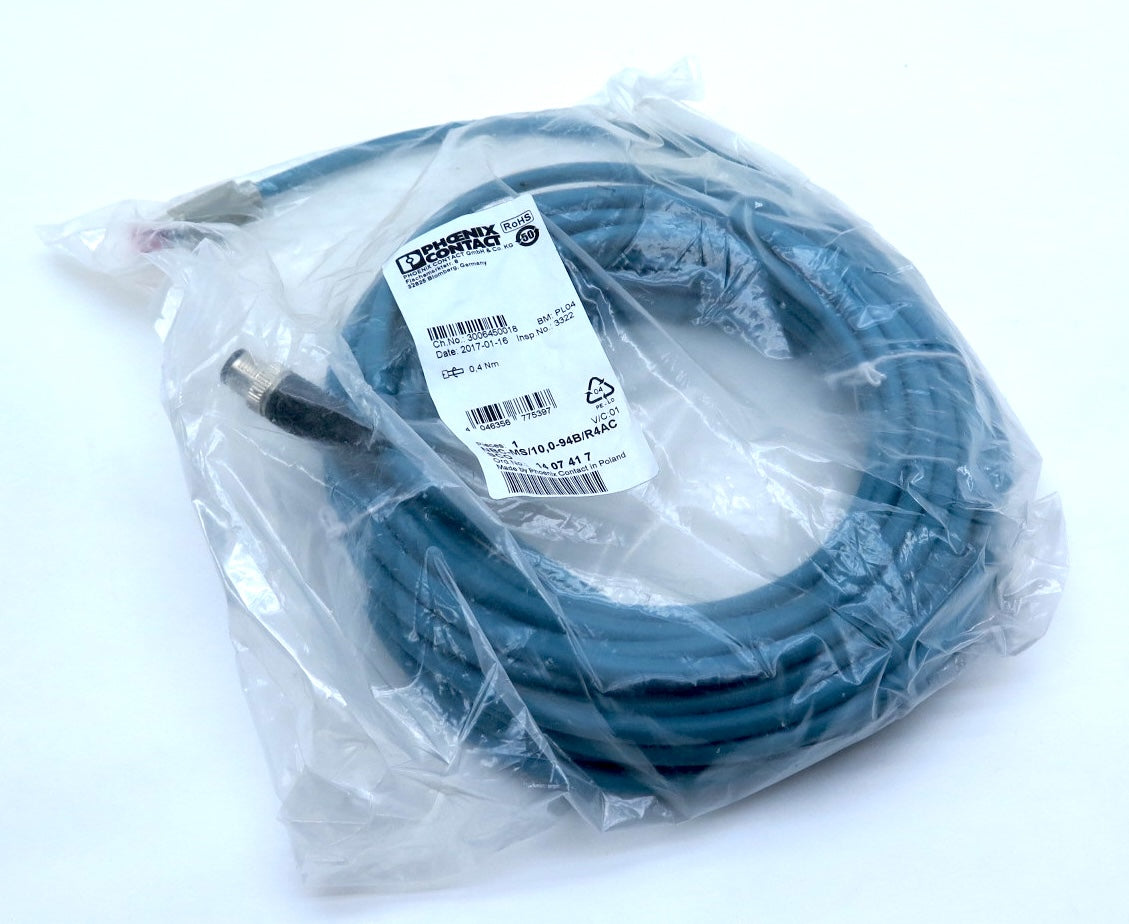 Phoenix Contact NBC-MS/10.00-94B/R4AC SCO Network Cable 1407417 ...