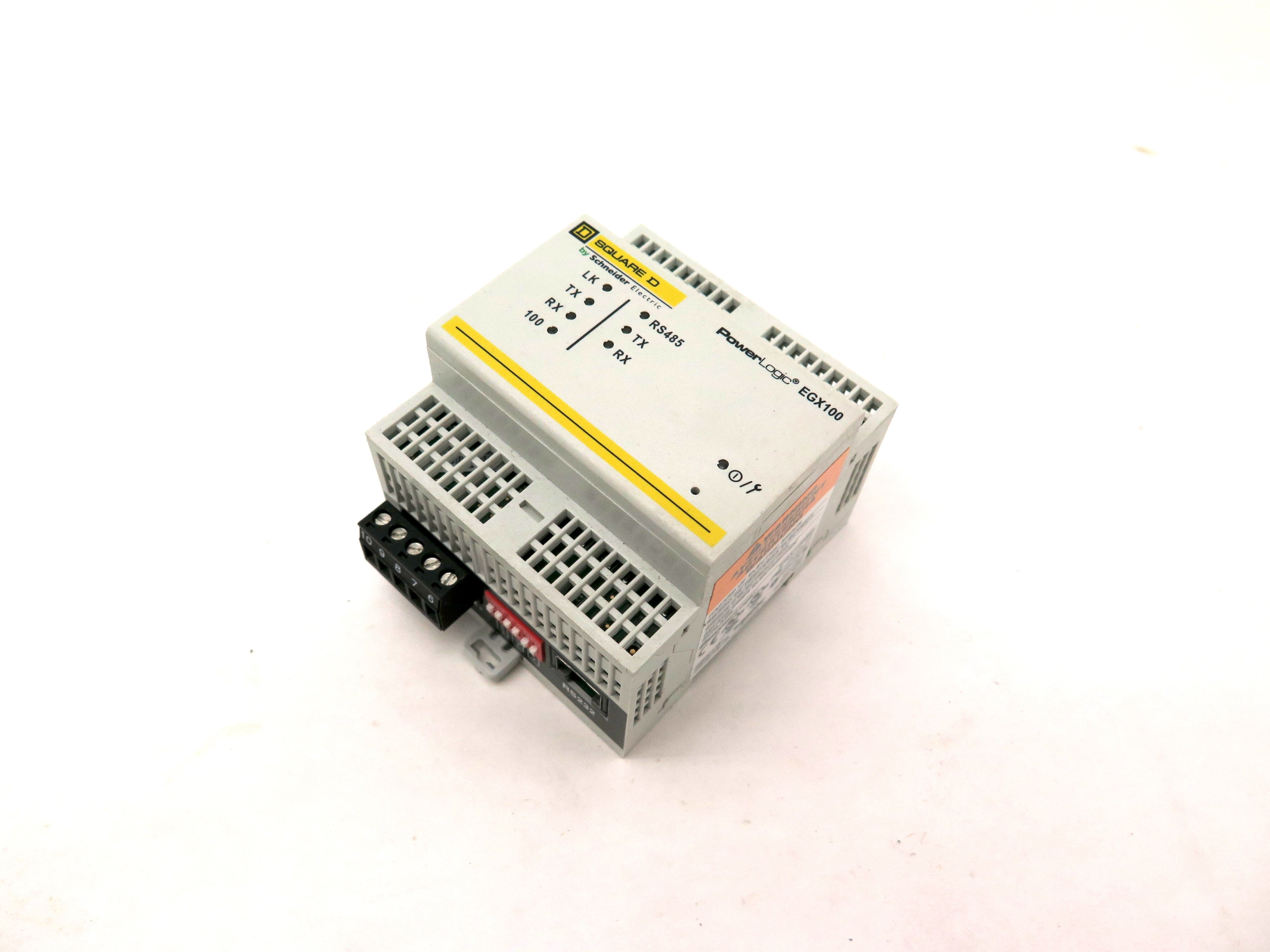Schneider / Square D EGX100SD PowerLogic Ethernet Gateway 24Vdc ...