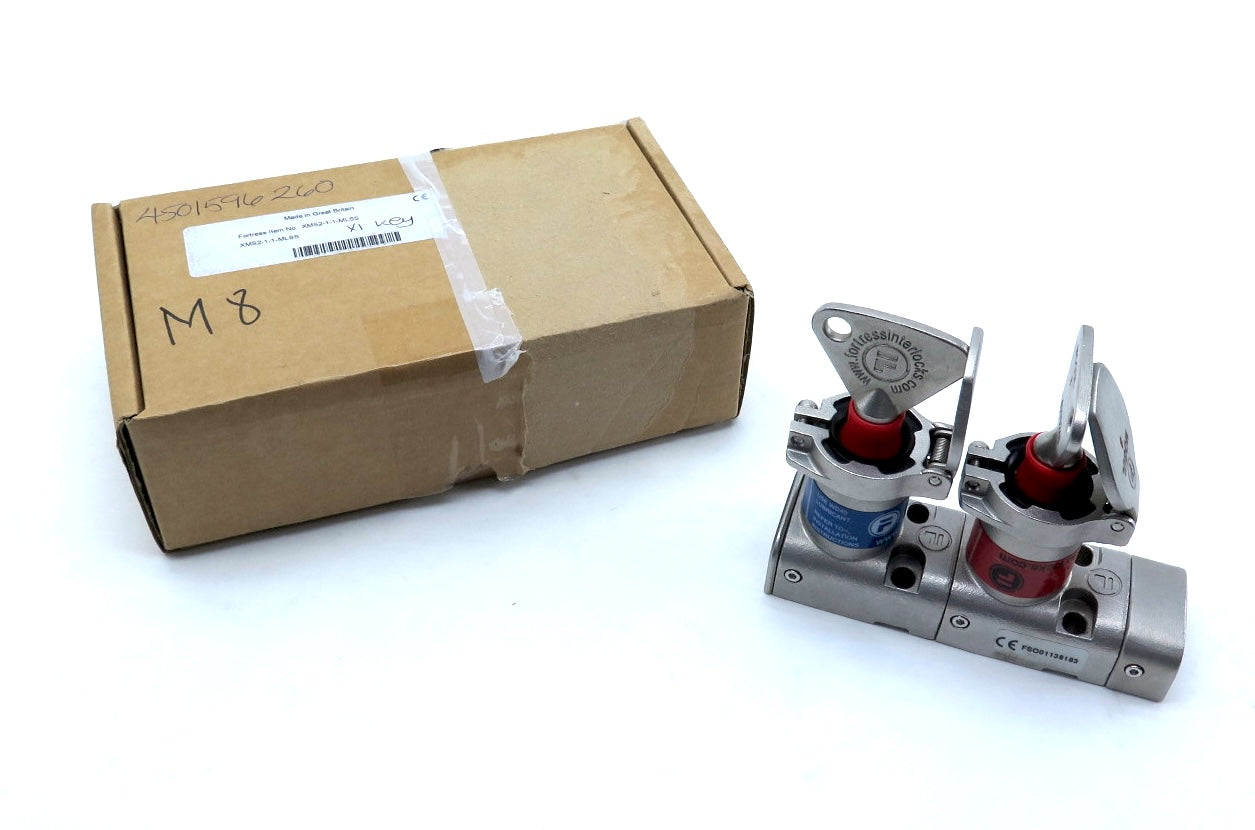 Fortress Interlocks XMS2-1-1-MLSS Safety Switch & Key Kit | Advance ...