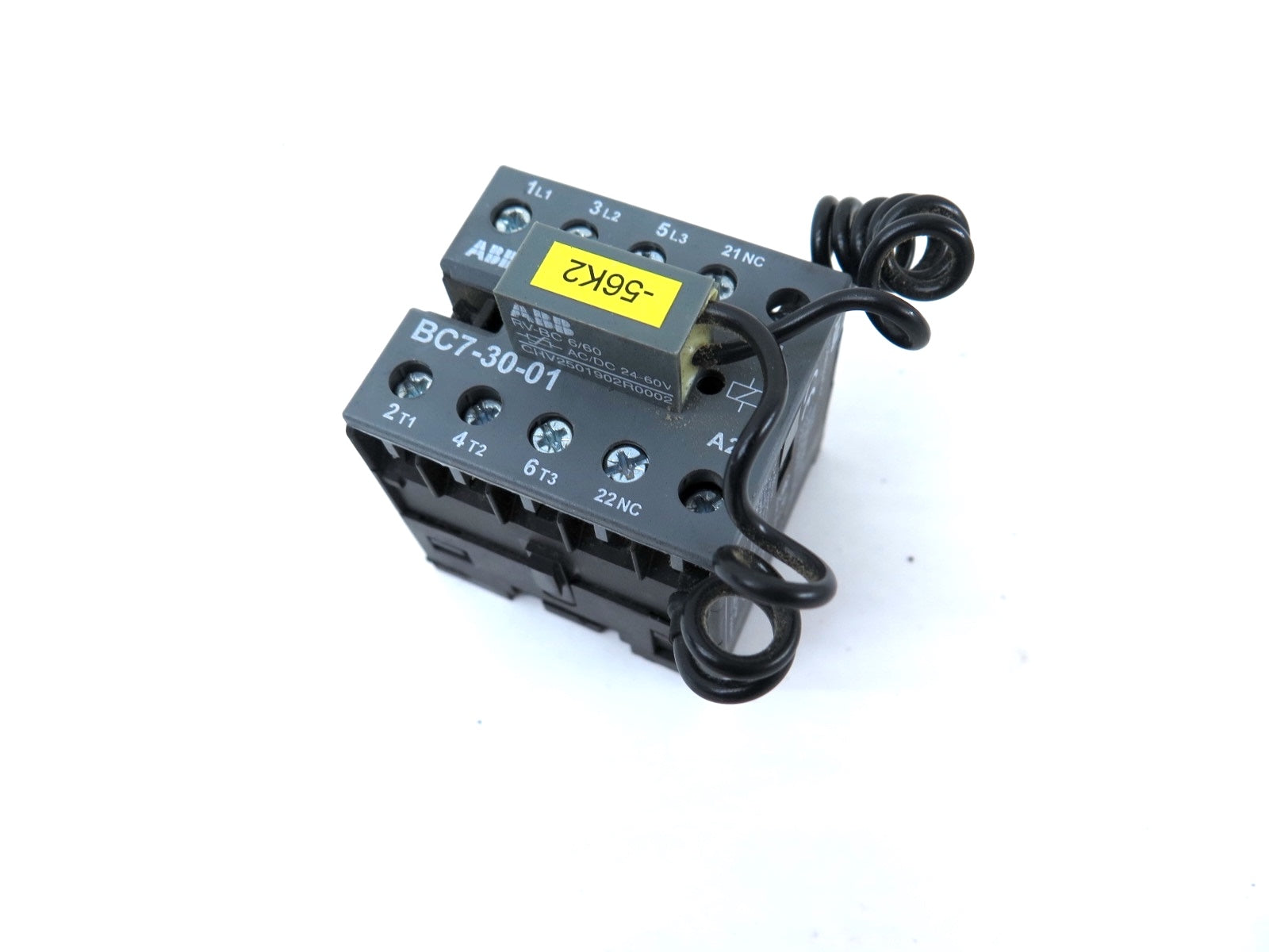 ABB BC7-30-01 Contactor + Surge Suppressor RV-BC 6/60 – Advance Operations