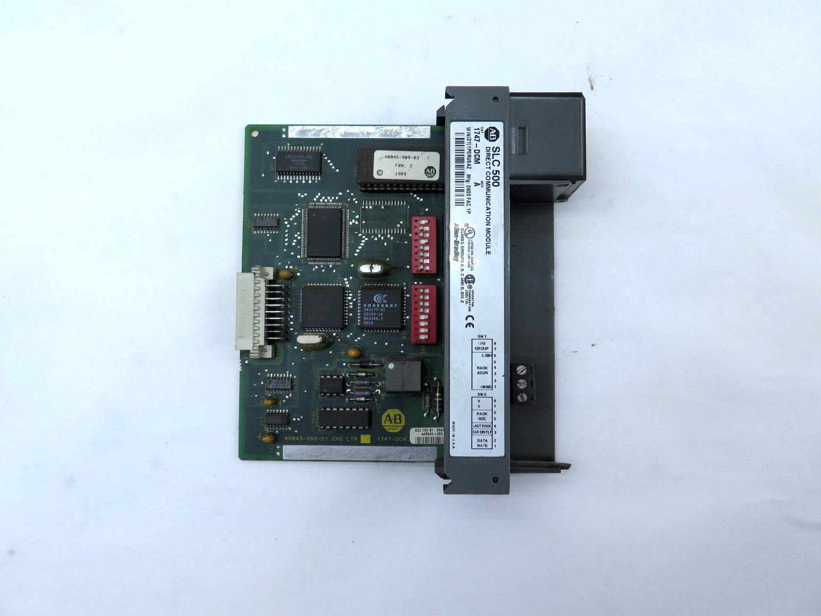 Allen-Bradley 1747-DCM Direct SLC500 Communication Module Ser.A ...