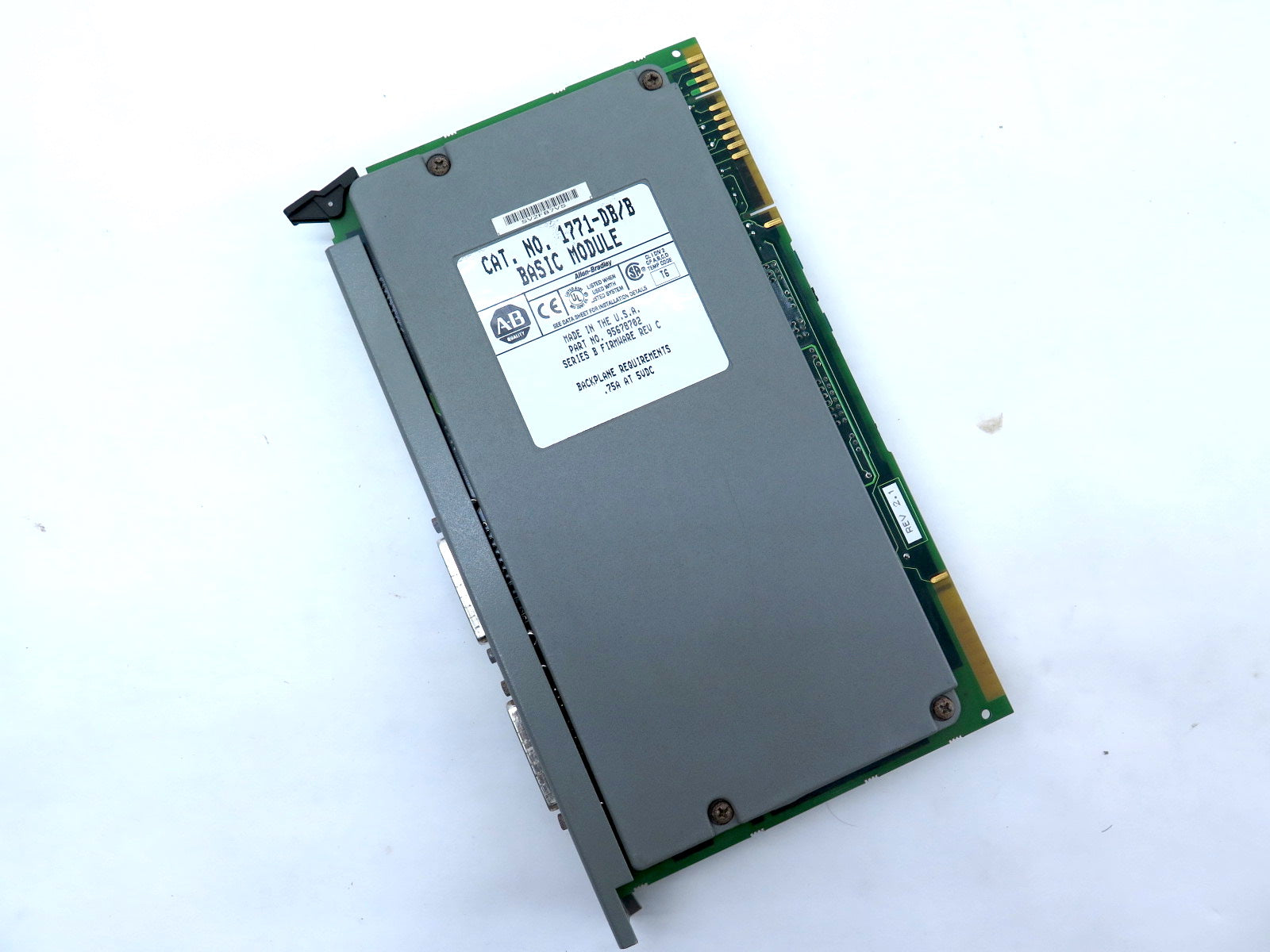 Allen-Bradley 1771-DB/B Basic Module – Advance Operations