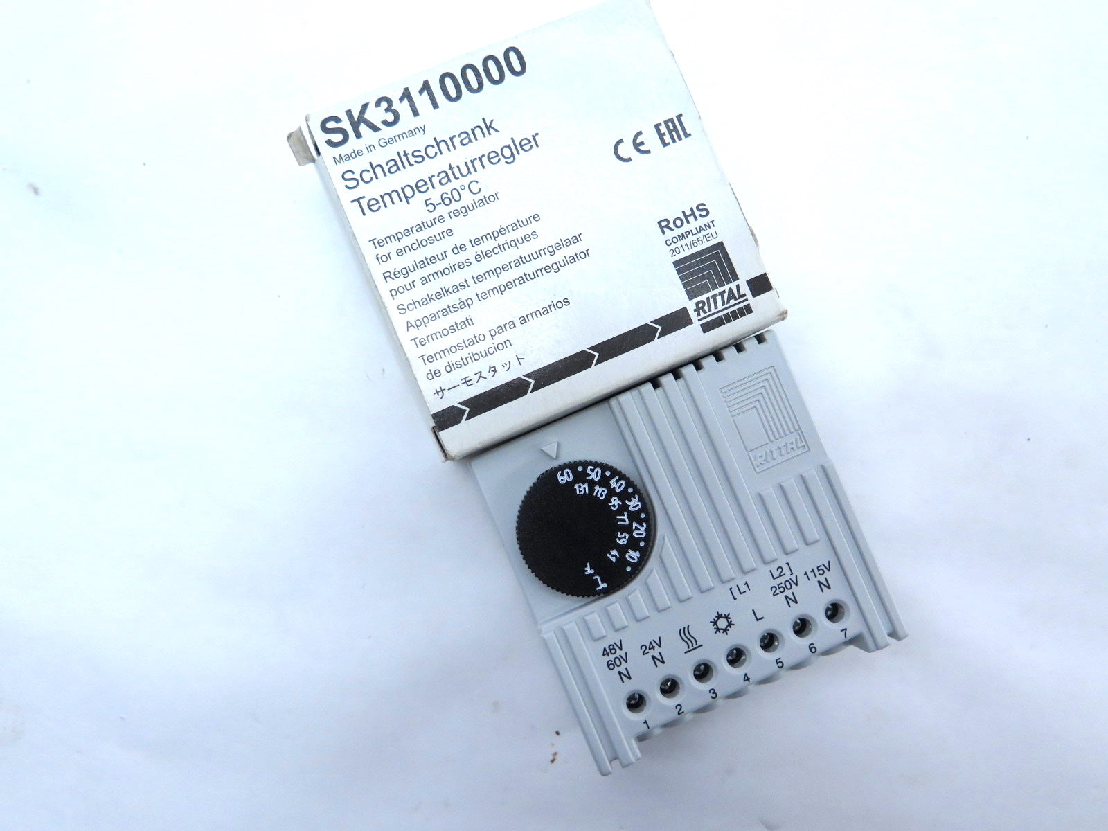 Rittal SK3110 Temperature Switch Controller – Advance Operations