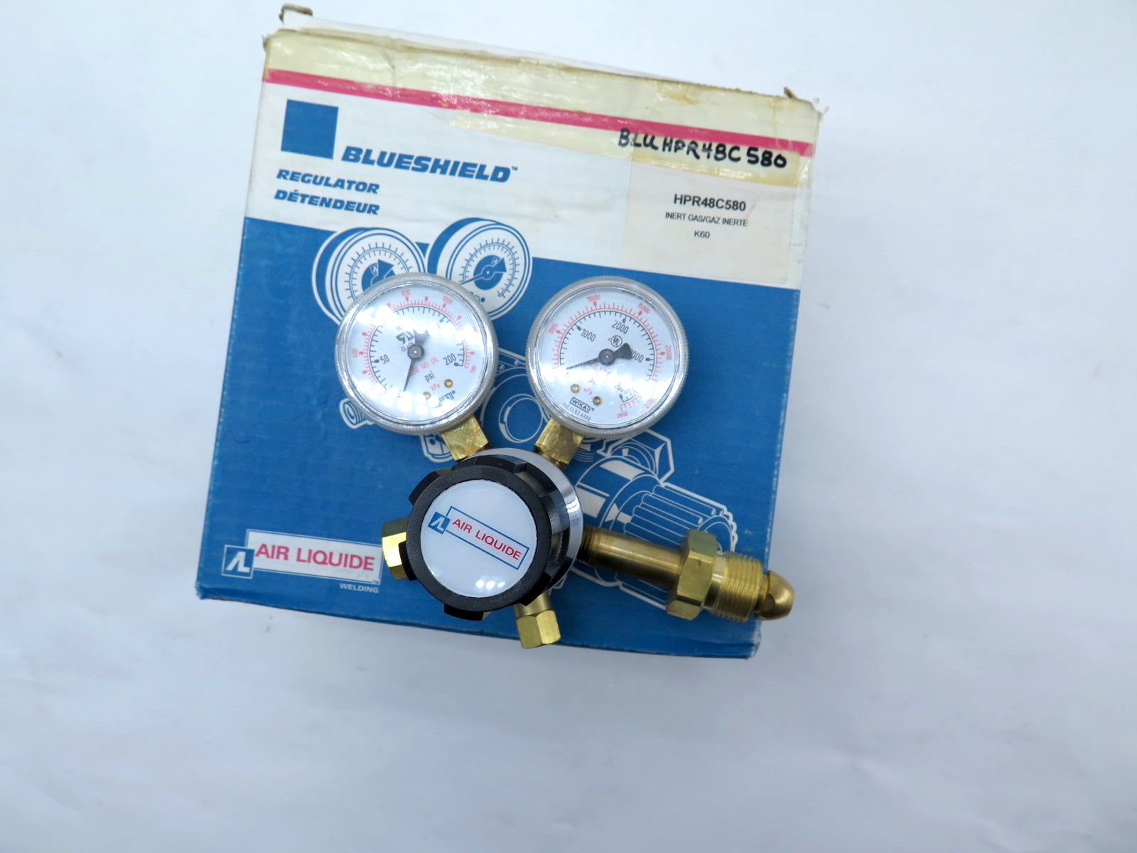 Blueshield HPR48C580 Inert Gas Regulator Serie 48 – Advance Operations