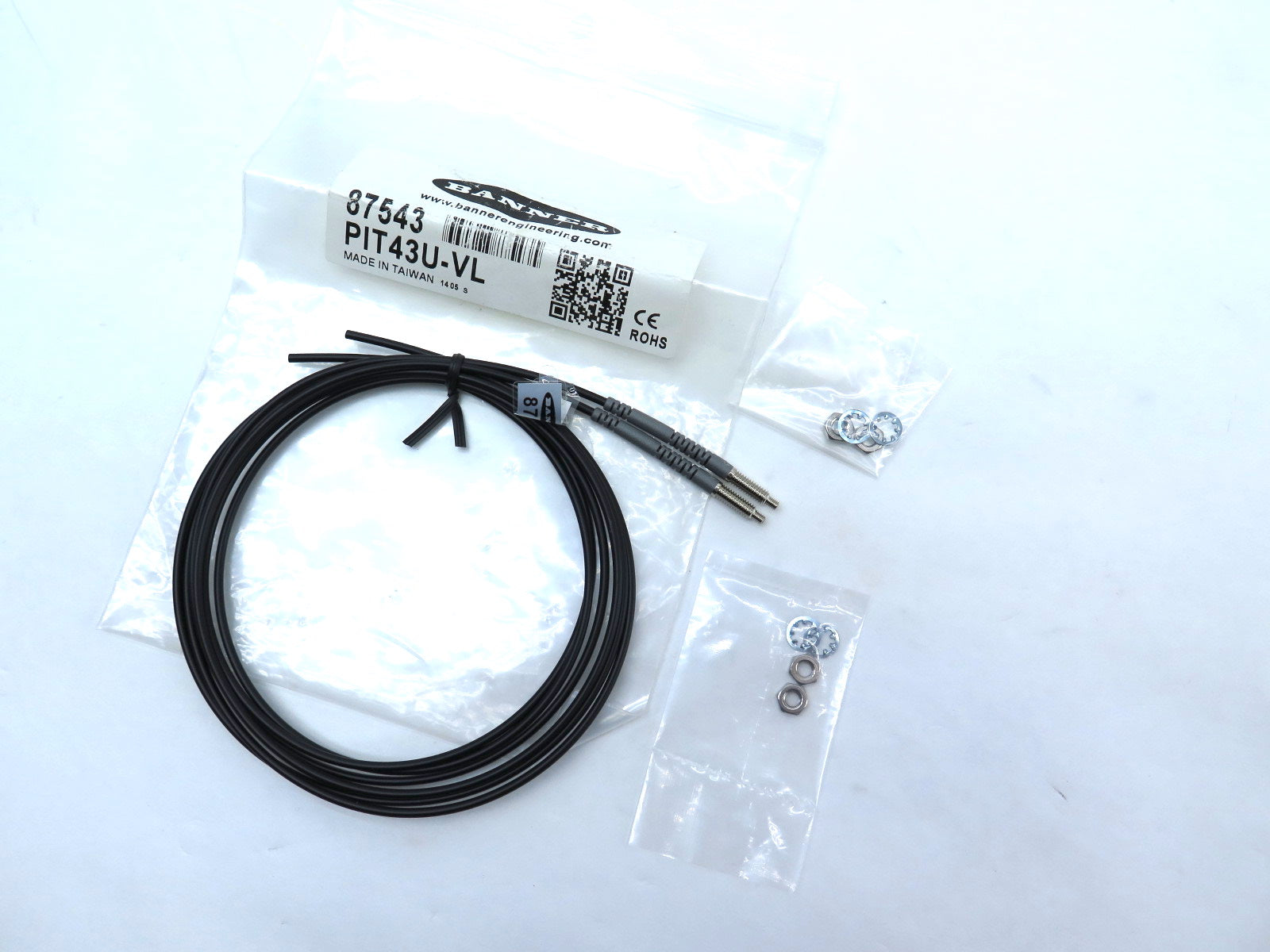 Banner PIT43U-VL 87543 Fiber Optic Sensor – Advance Operations