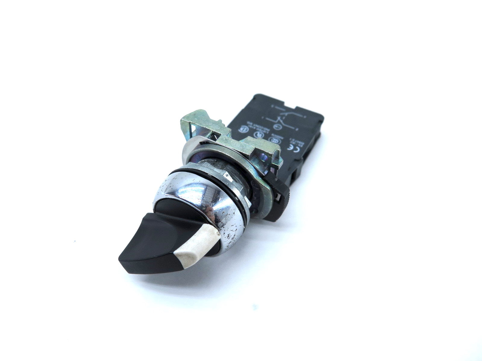 Allen-Bradley 800FM-SM32 800F-X11D Selector Switch & Contact Block Dou ...