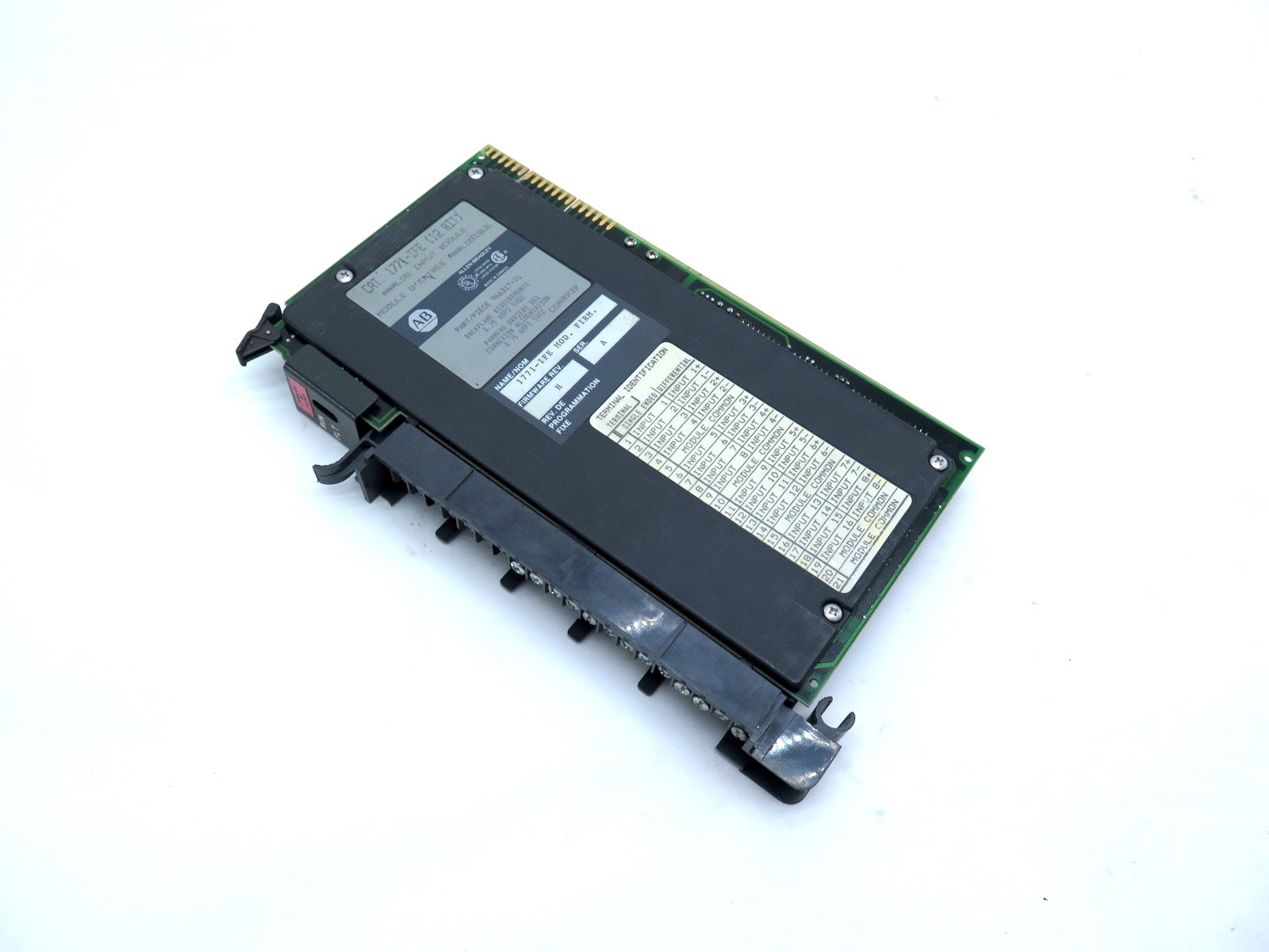 Allen-Bradley 1771-IFE Analog Input Module Ser.A – Advance Operations