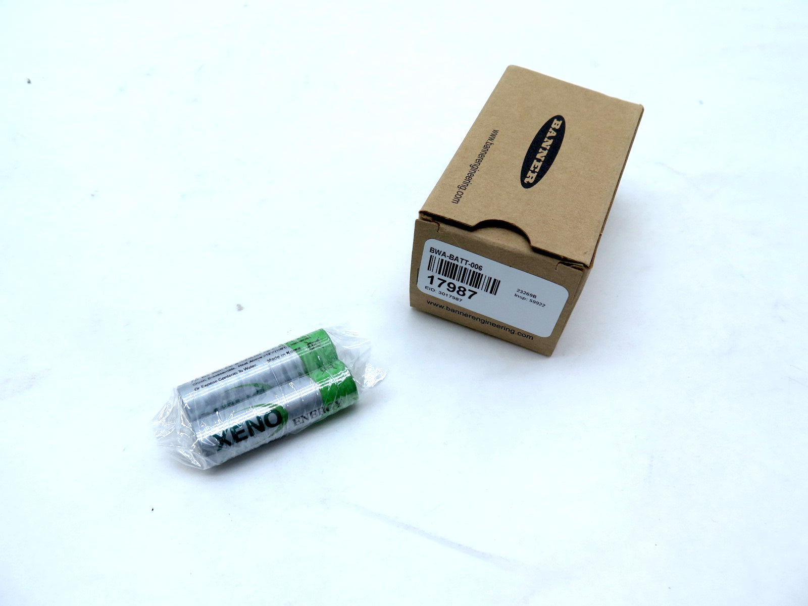 Banner BWA-BATT-006 / 17987 Replacement battery Kit – Advance Operations