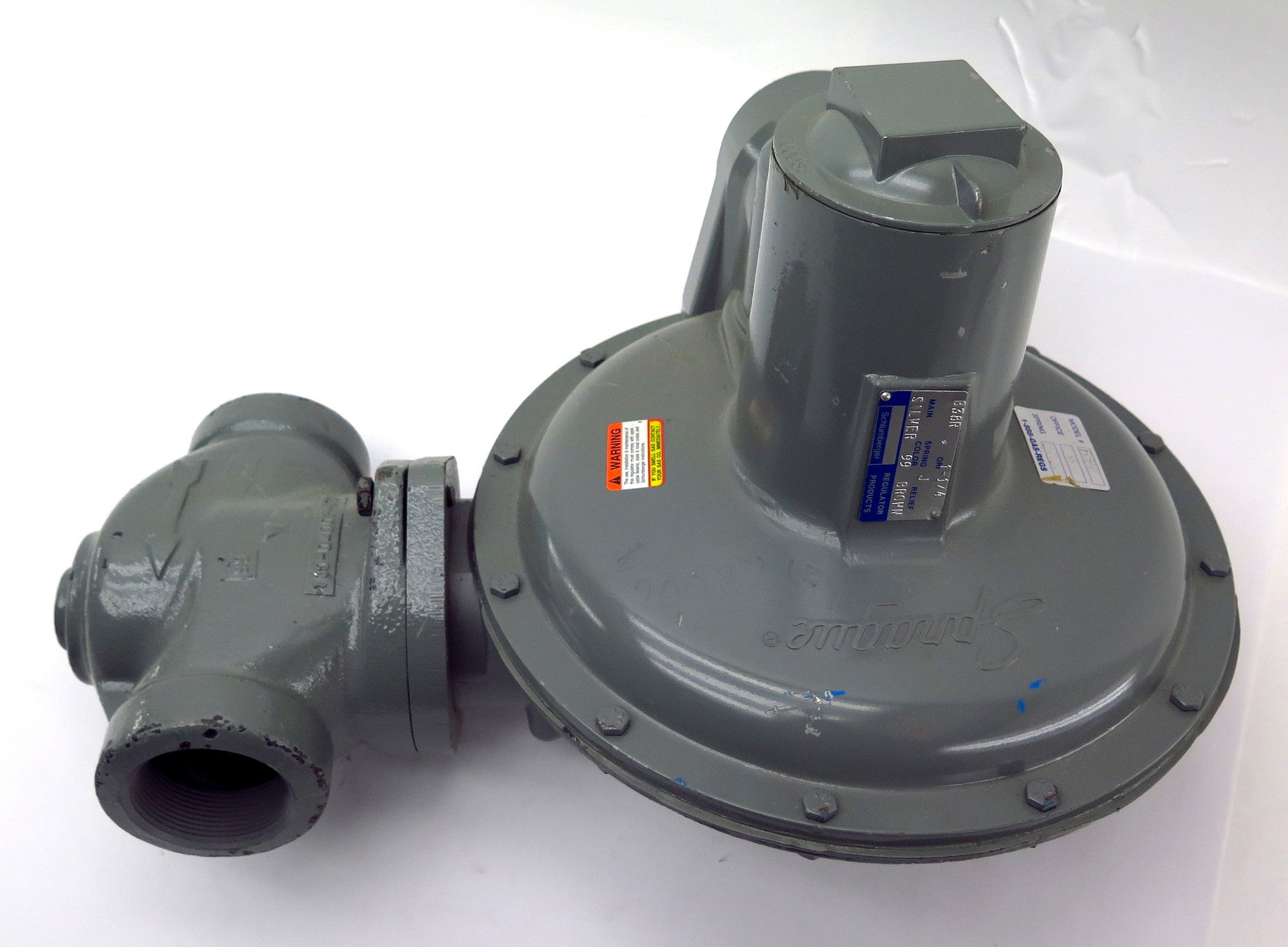 Schlumberger Sprague Pressure Regulator B38R Orifice 1/2" 2" NPT ...
