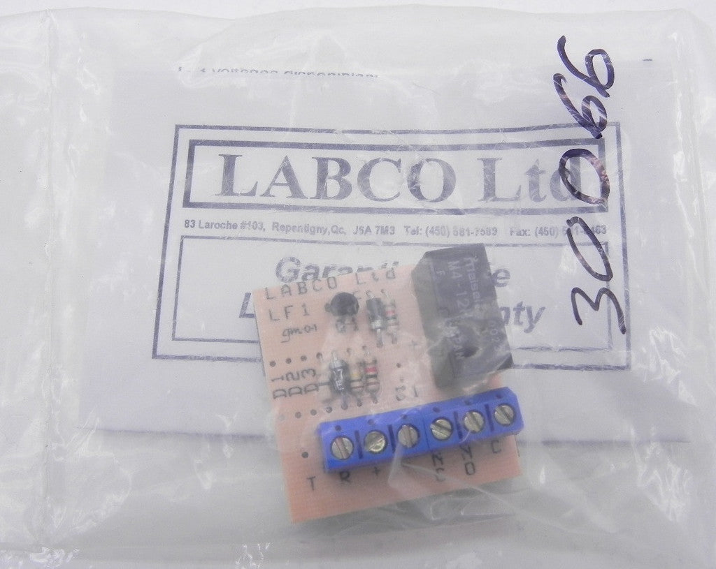 Labco Super Sensitive Control Relay LF1 / CR12SS – Advance Operations