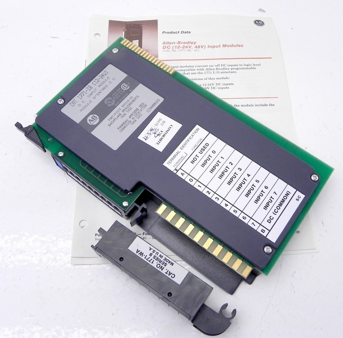 Allen-Bradley D/C Input Module 1771-IB (12-24V) | Advance Operations