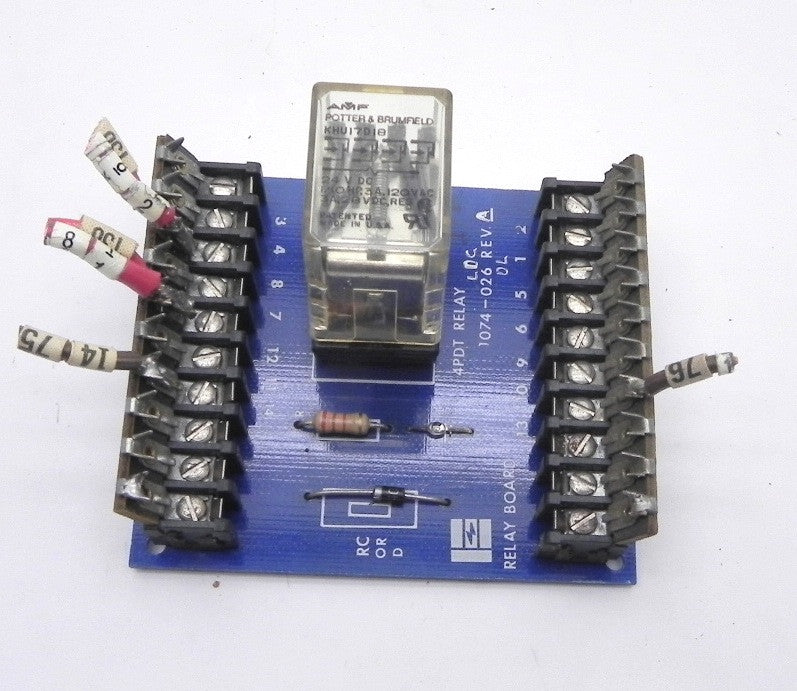 Wer Emerson Relay Board 1074-026 Rev A | Advance Operations