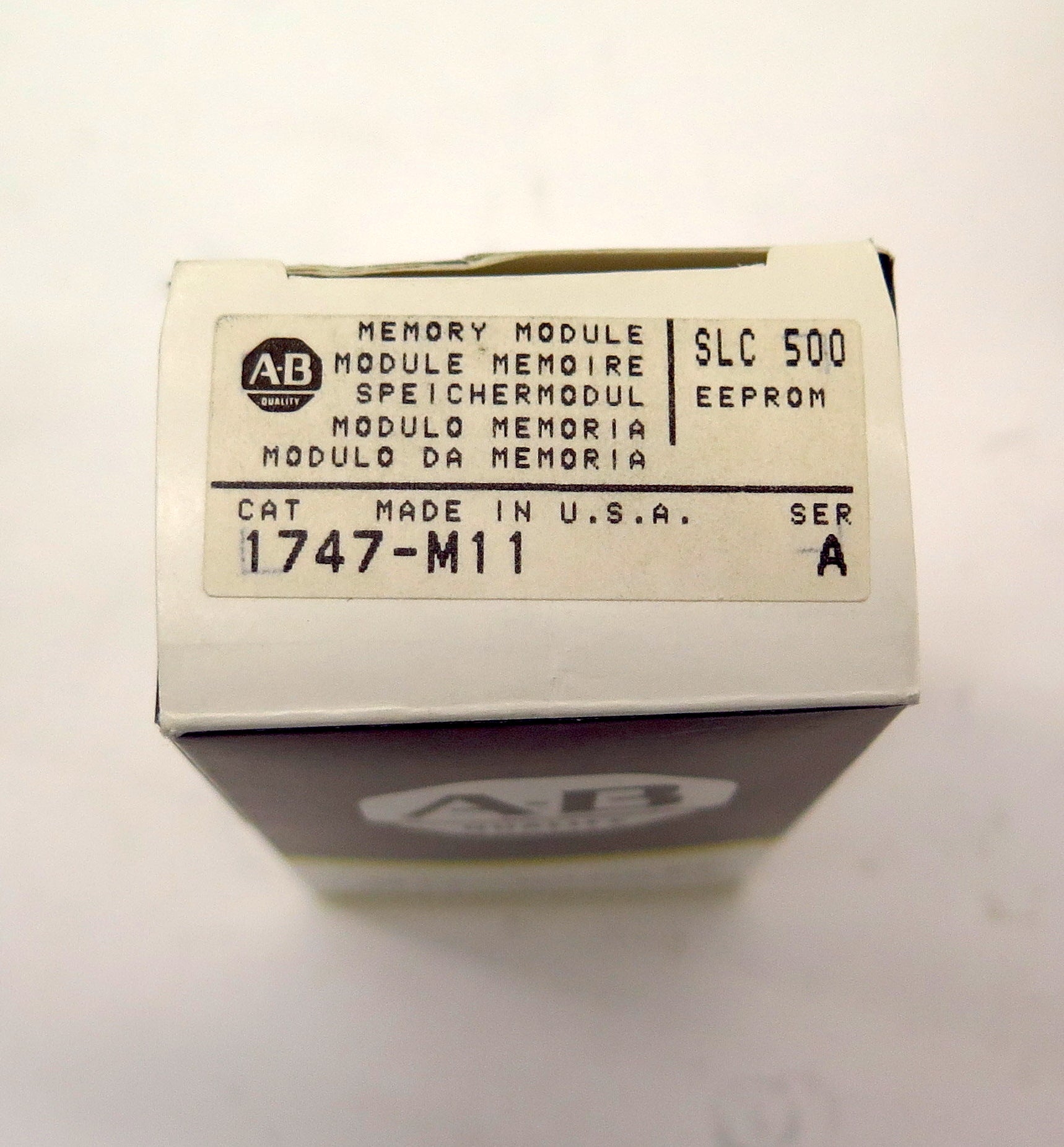 Allen-Bradley SLC 500 Memory Module 1747-M11 Series A – Advance Operations