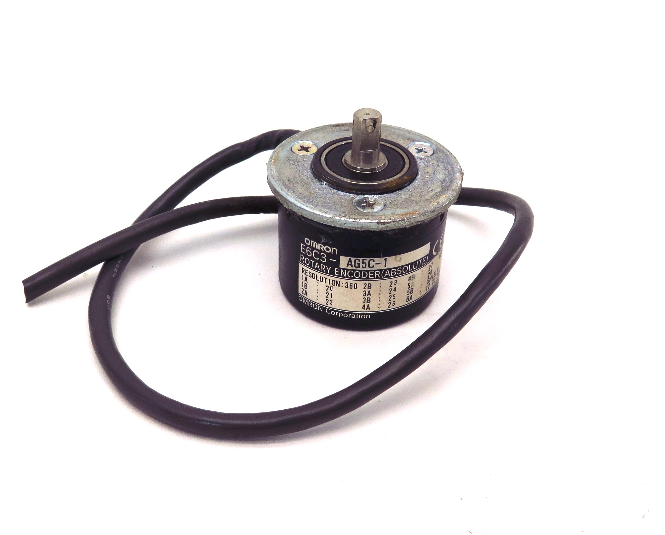 Omron Rotary Encoder (Absolute) E6C3-AG4C-1 12 to 24VDC – Advance ...
