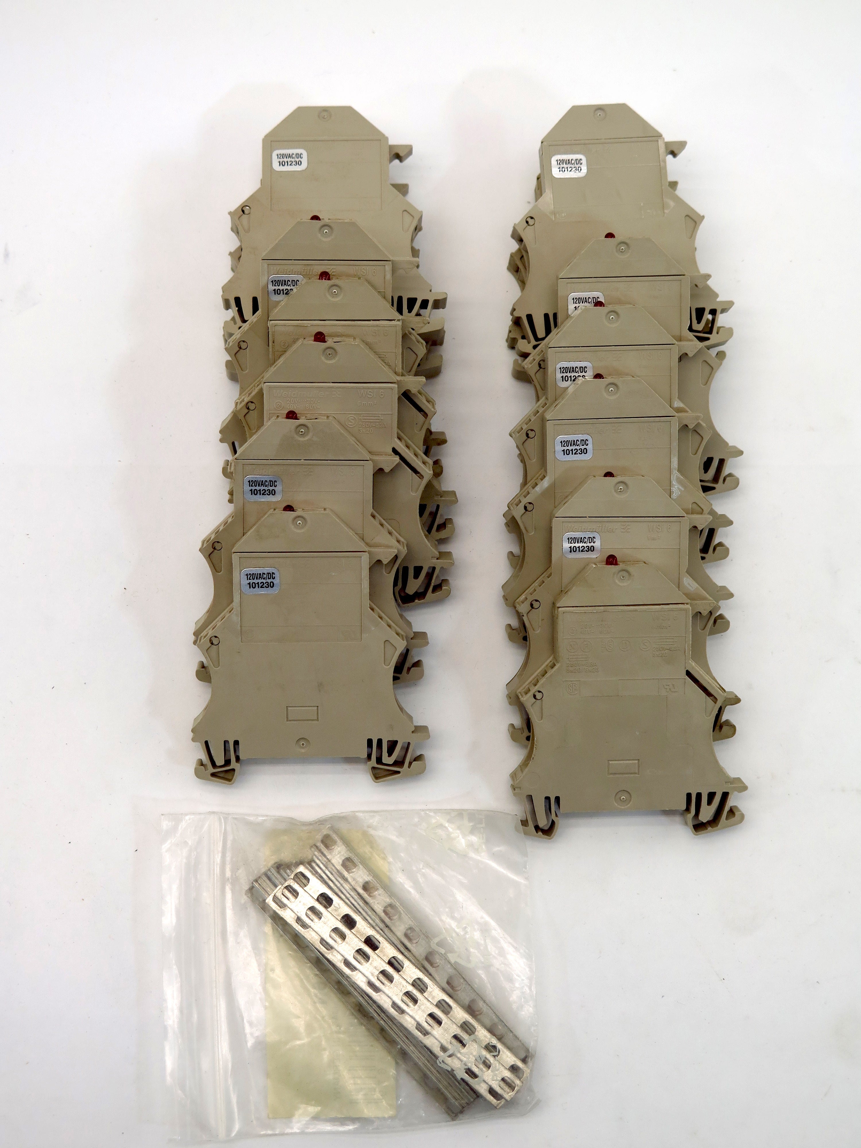 Weidmuller WSI 6 Rail Mount Fuse Terminal (Lot of 14) – Advance Operations