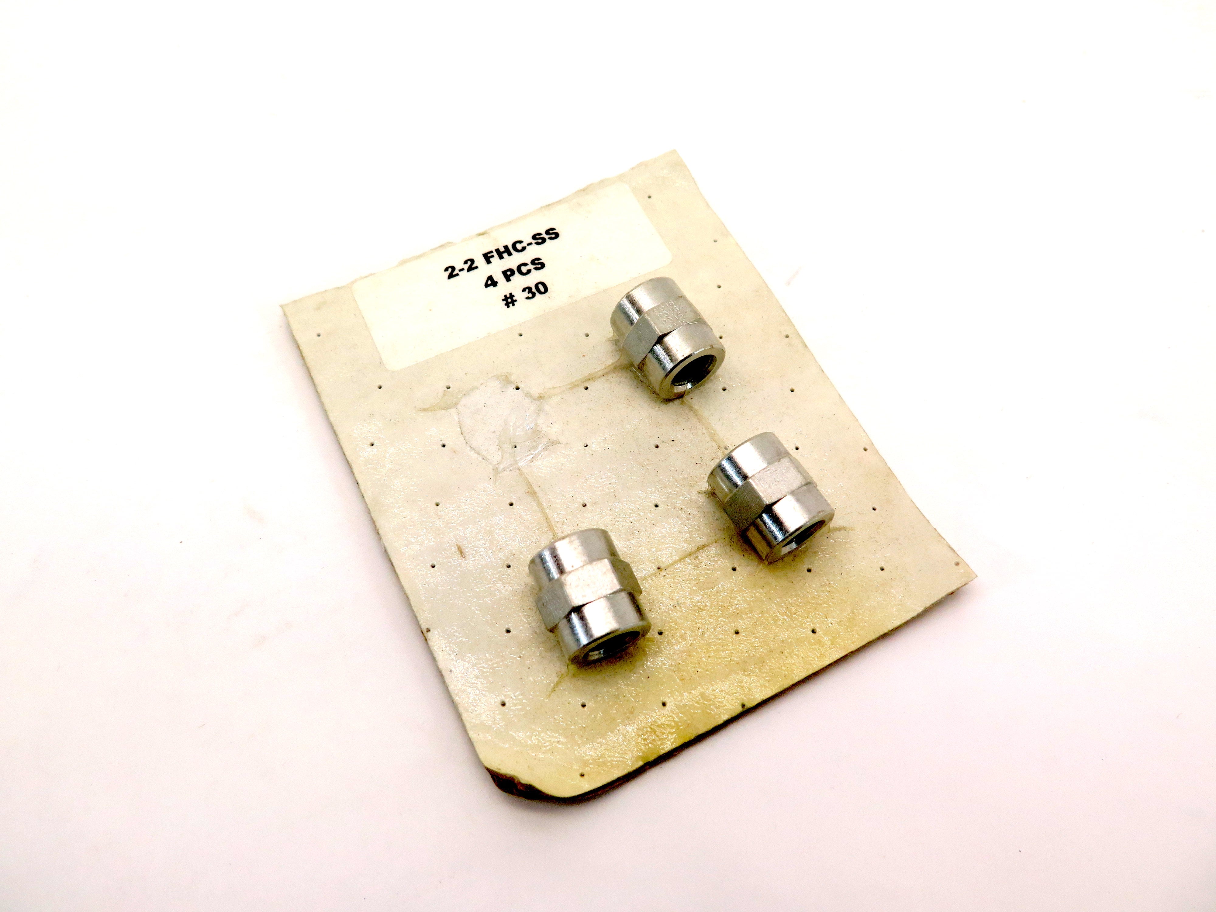 Parker 2-2 FHC-SS HEX Coupling Stainless Steel LOT OF 3 | Advance ...