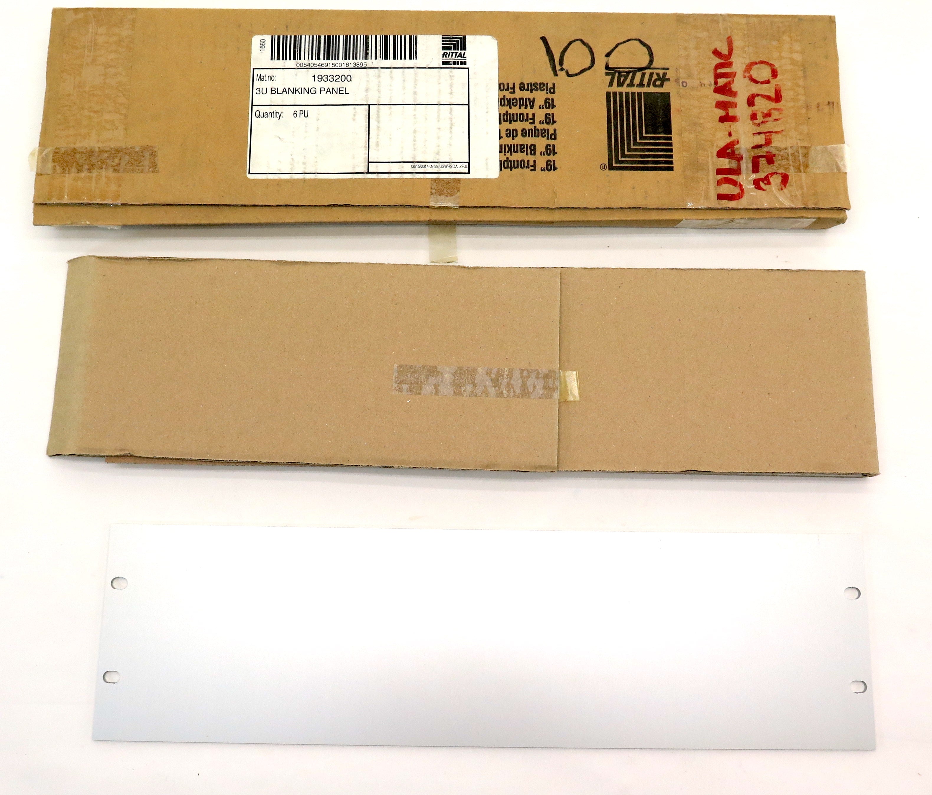 Rittal EL 1933 19" Front Blanking Panel 1933200 LOT OF 3 – Advance ...
