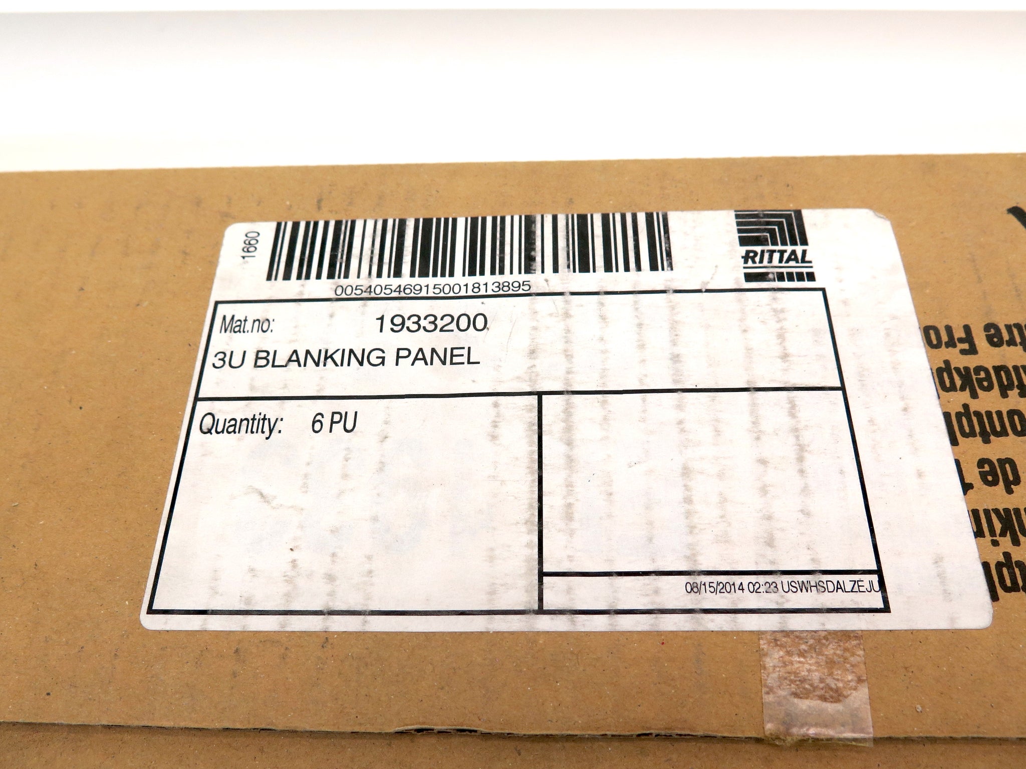 Rittal EL 1933 19" Front Blanking Panel 1933200 LOT OF 3 – Advance ...