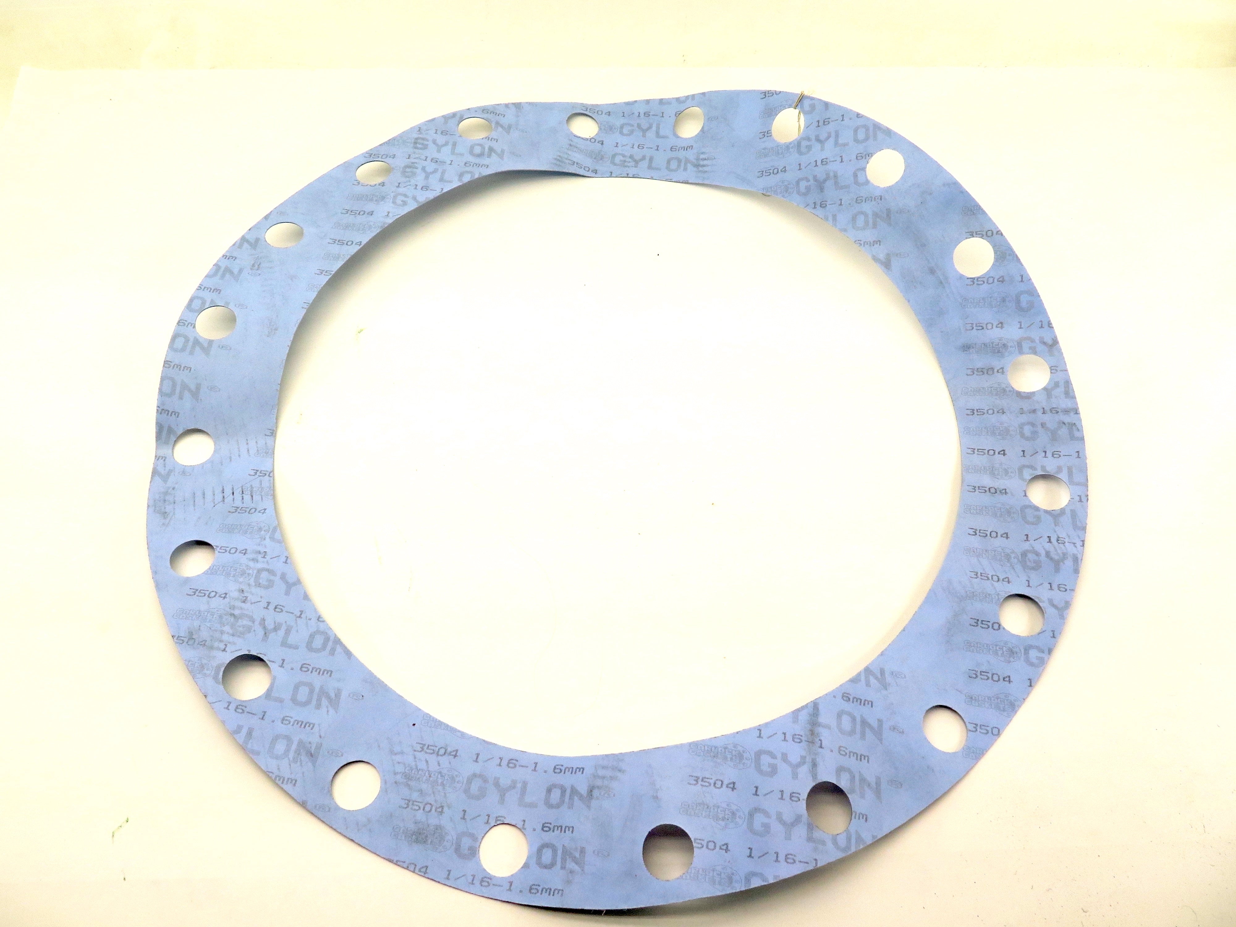 Garlock 37721-6124 Gylon Ring Gasket Blue PTFE 3504 1/16 FF 24" Flange ...