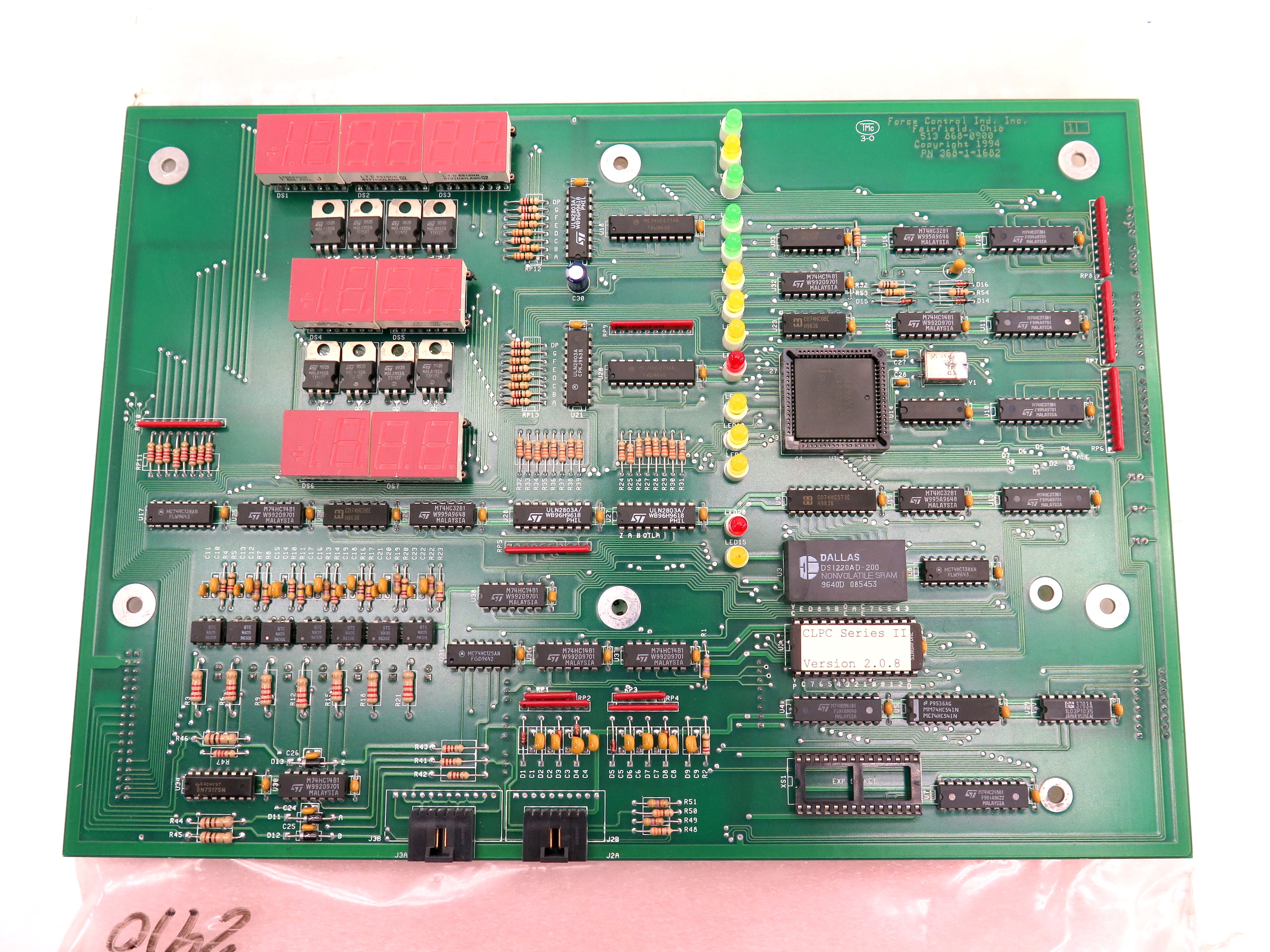 Force Control Industries CPU Board 368-1-1682 ZP-CPU – Advance Operations