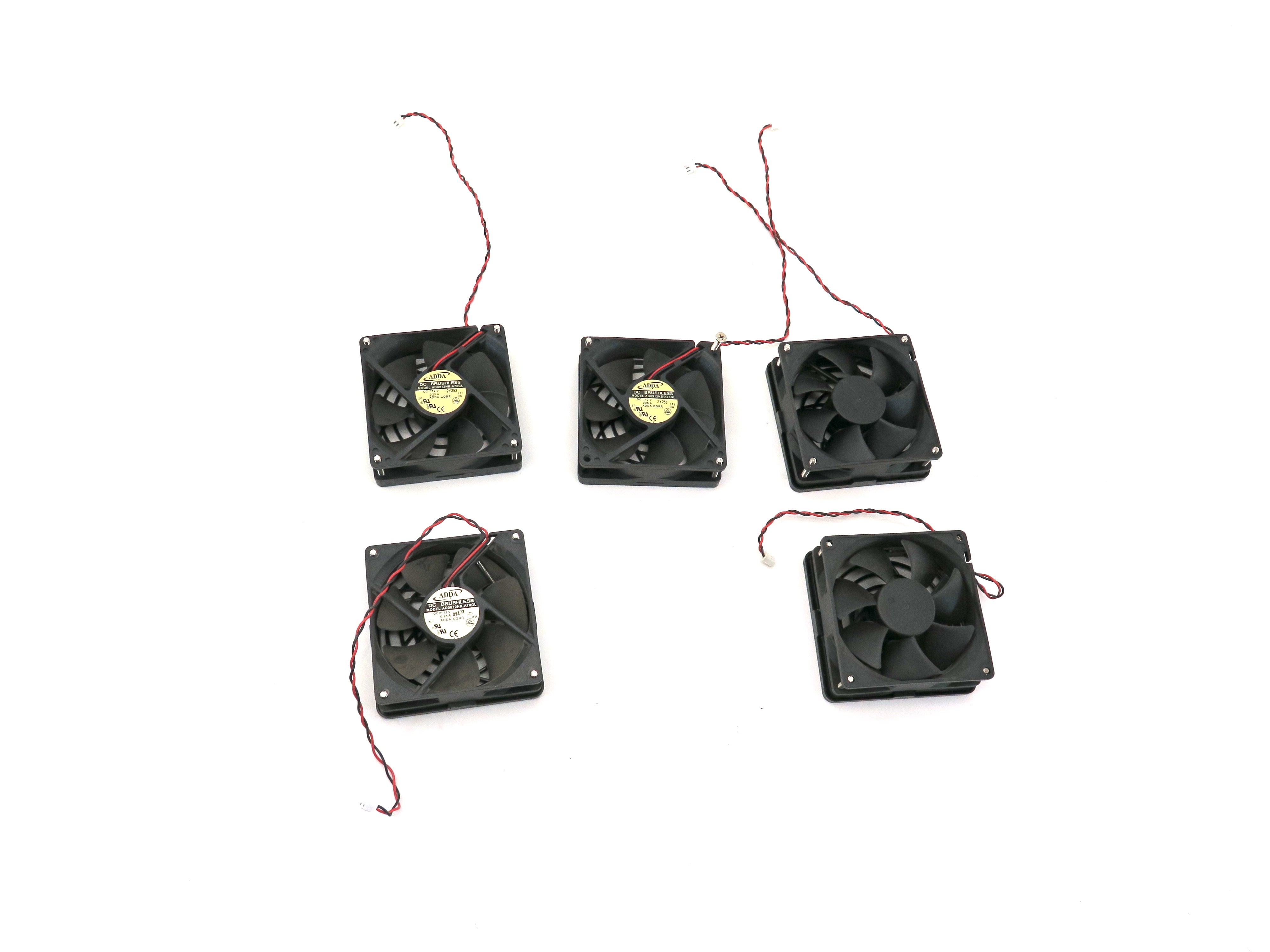 ADDA AD0912HB-A70GL DC Brushless Cooling Fan LOT OF 5 – Advance Operations