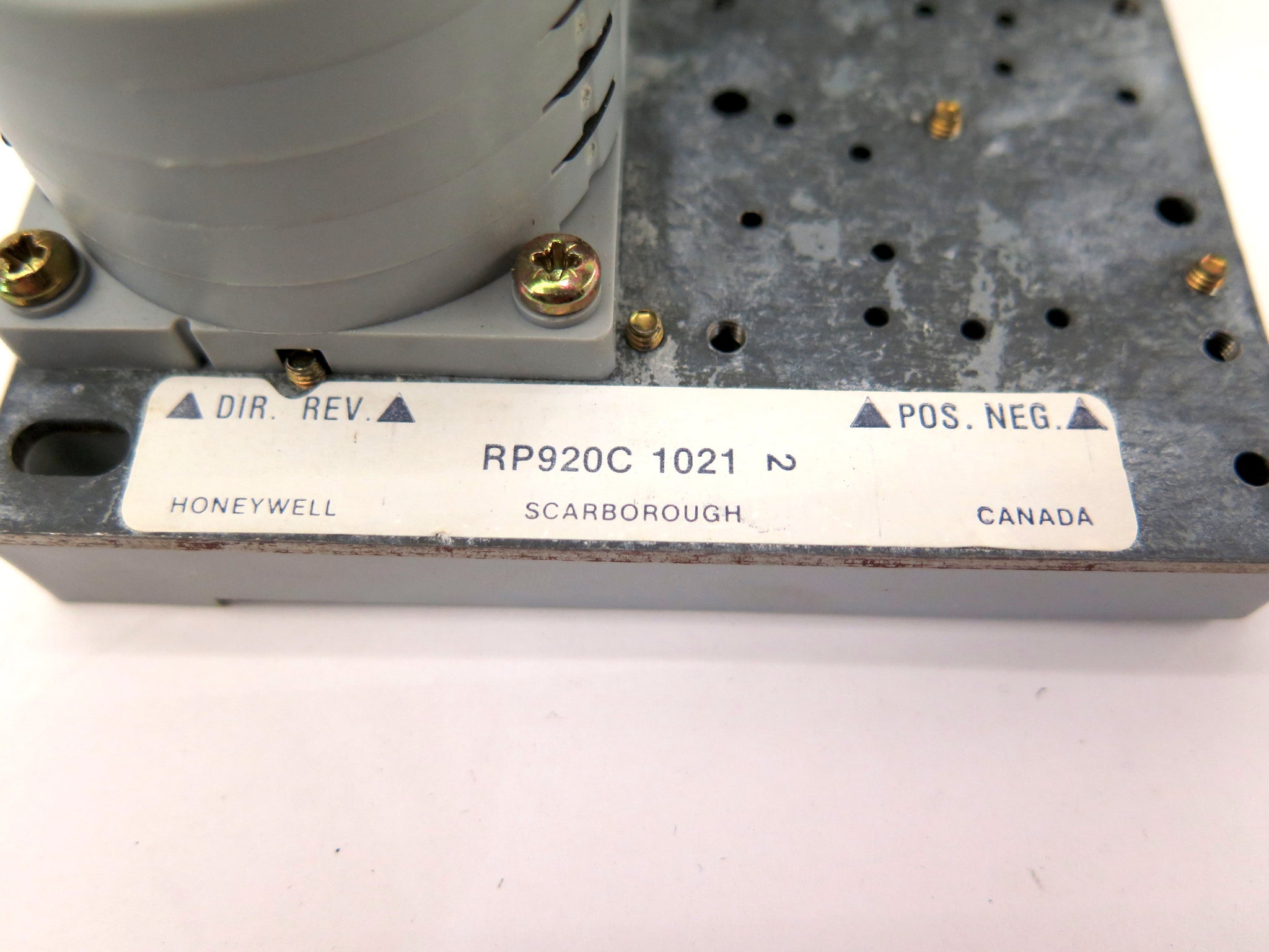 Honeywell RP920C 1021 2 / RP920C10212 Pneumatic Receiver Controller ...