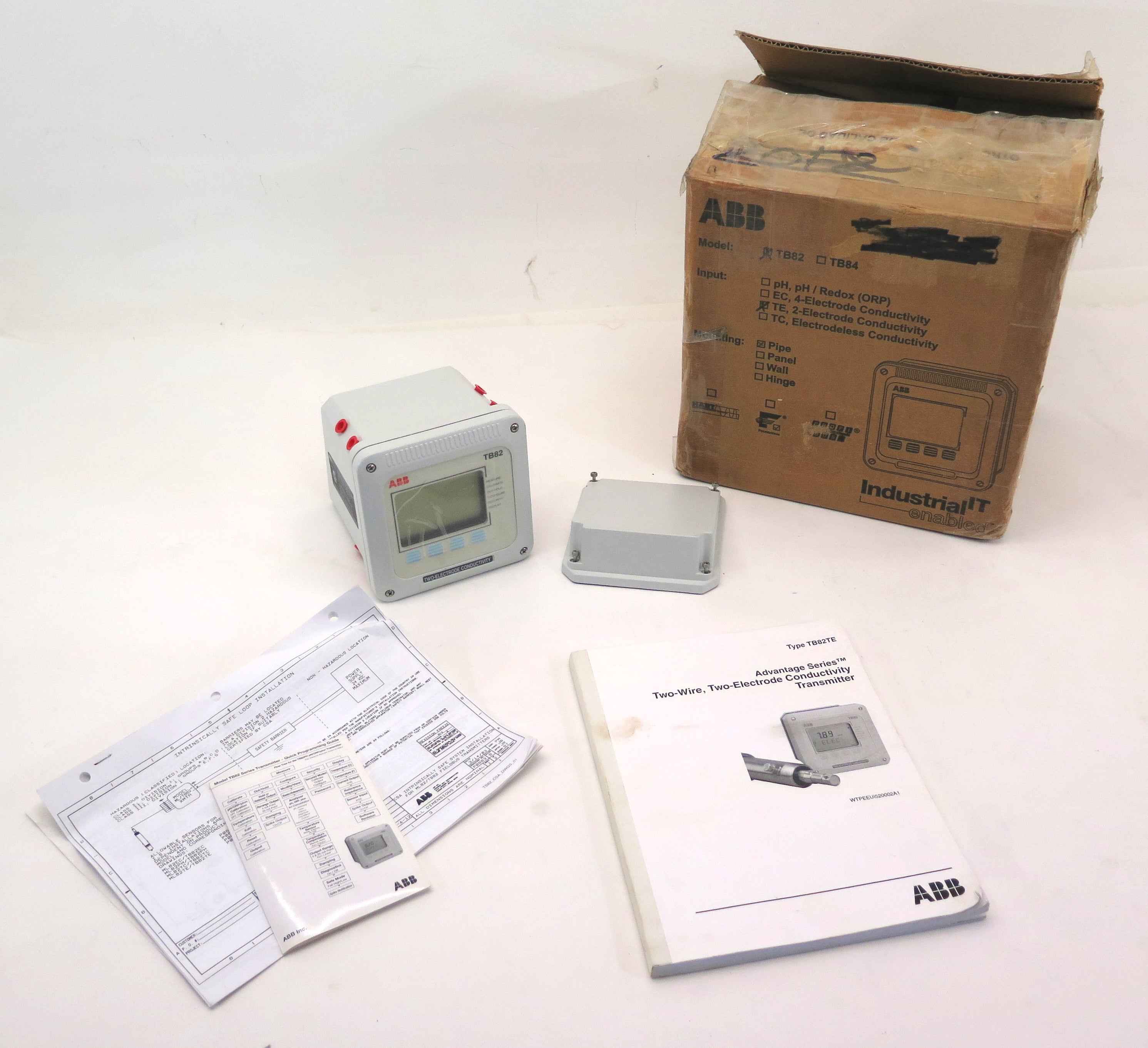 ABB TB82TE2010120 Conductivity Transmitter 4-20 mA 14.0-42Vdc – Advance ...