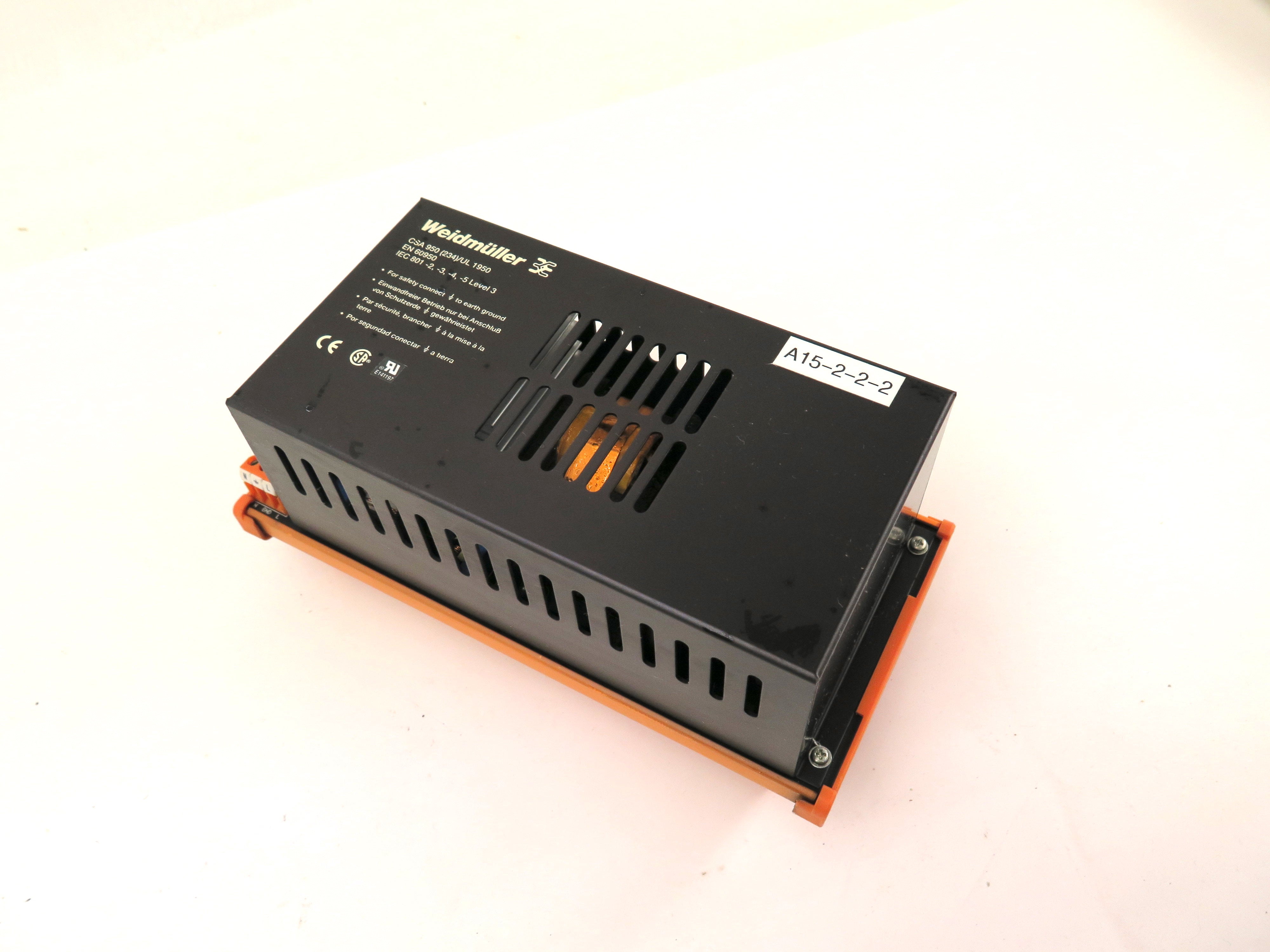 Weidmuller CSA 950 (234)/UL950 EN60950 Power Supply In: 115-230 Out: 2 ...